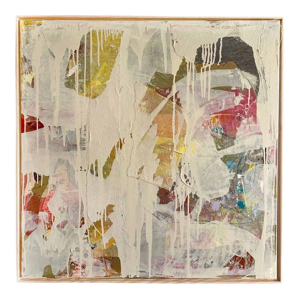 “Lemon Ginger” 2022 Original Mixed Media Painting by Jessalin Beutler ...