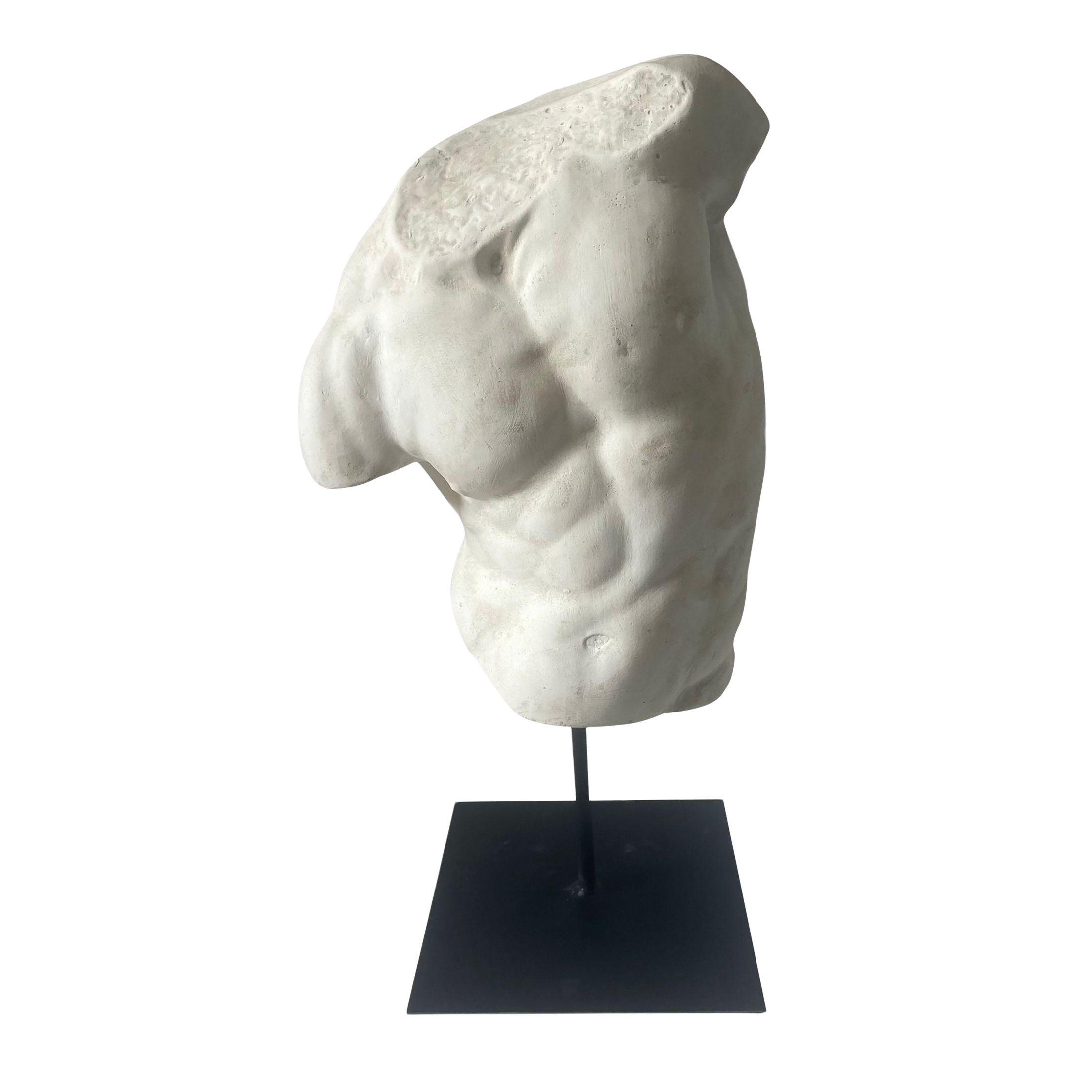 20Th Century, Amazing Decorative Gaddi Torso Plaster Sculpture. Italy ...