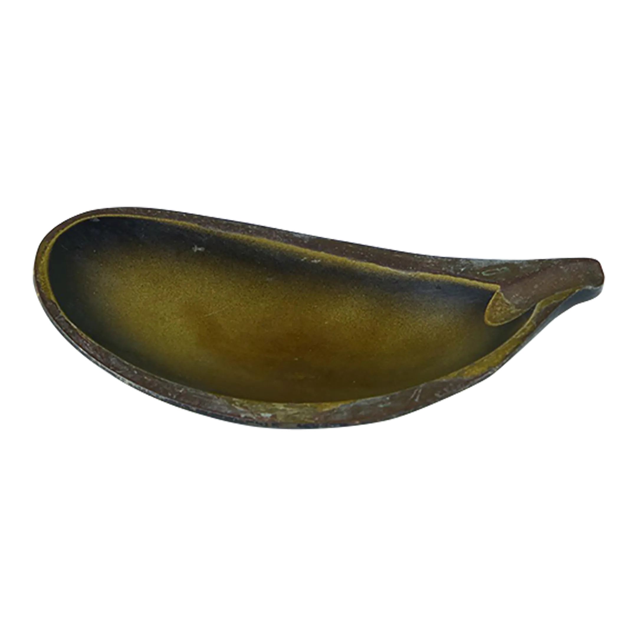 Pal-Bell Brass Oval Ashtray | Chairish