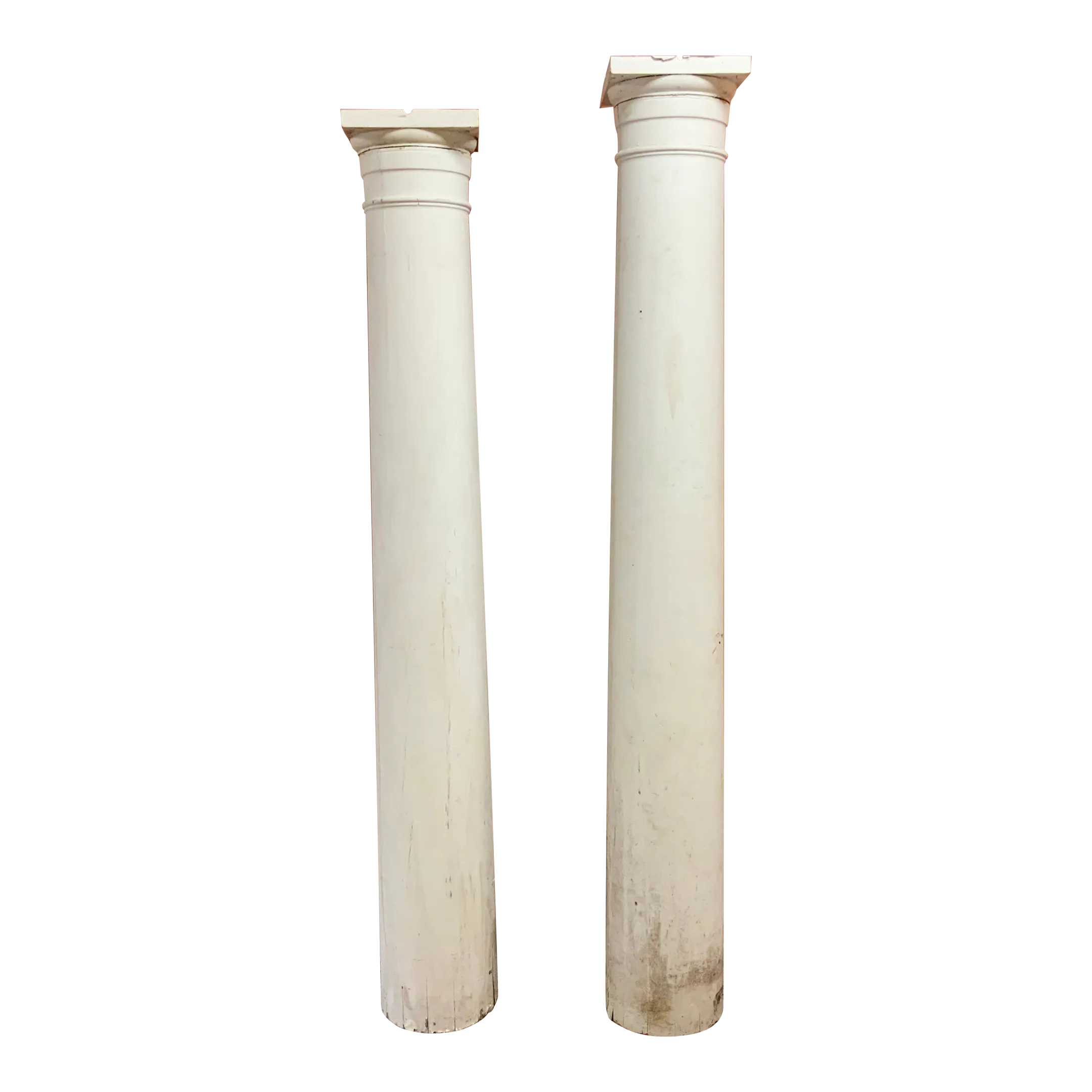 Late 20th Century Doric Architectural Columns - a Pair | Chairish