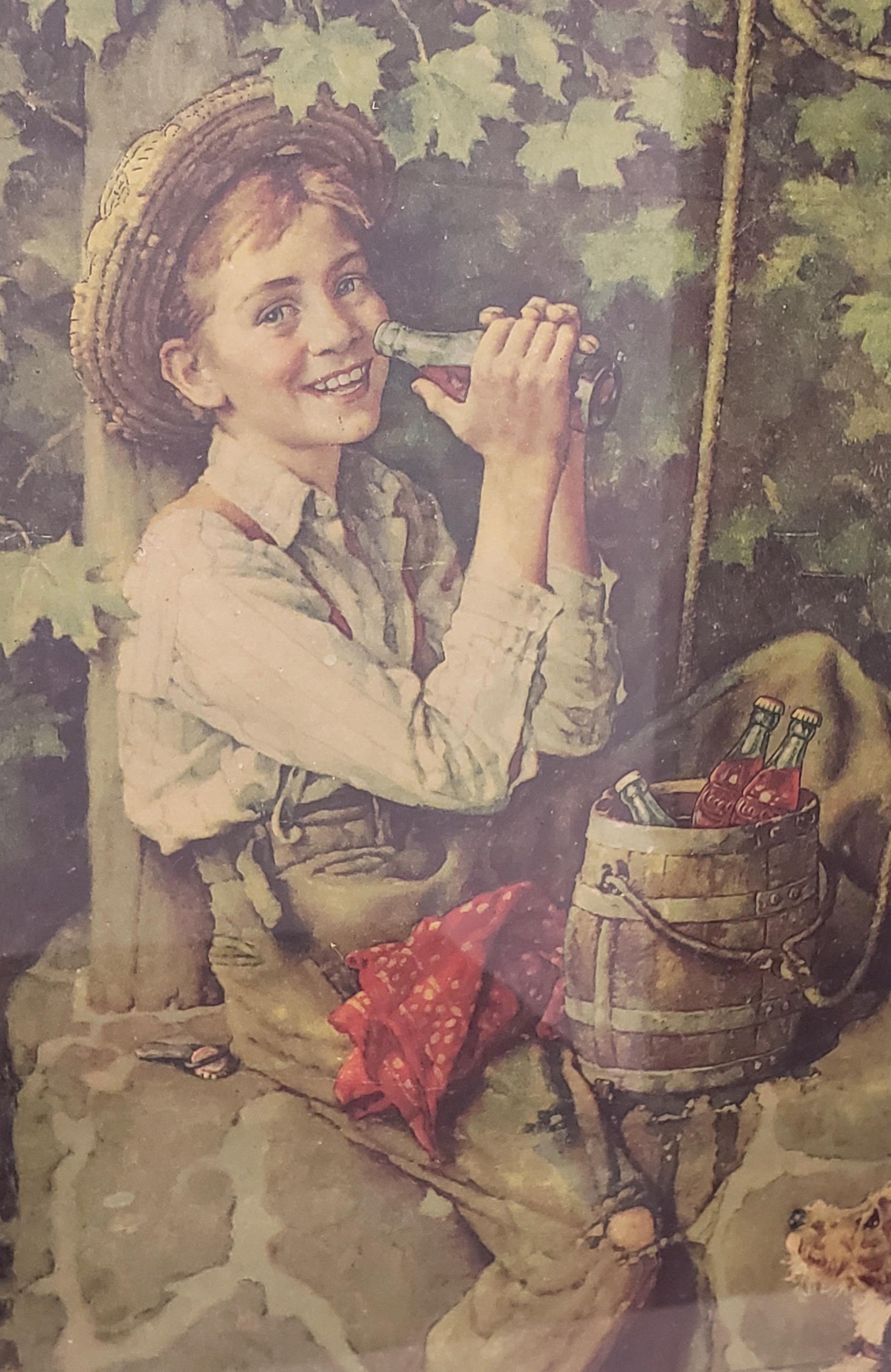 Norman Rockwell Coca Cola Wallpaper