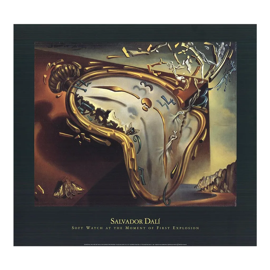 1995 Salvador Dali 'Soft Watch at the Moment of First Explosion' Offset ...