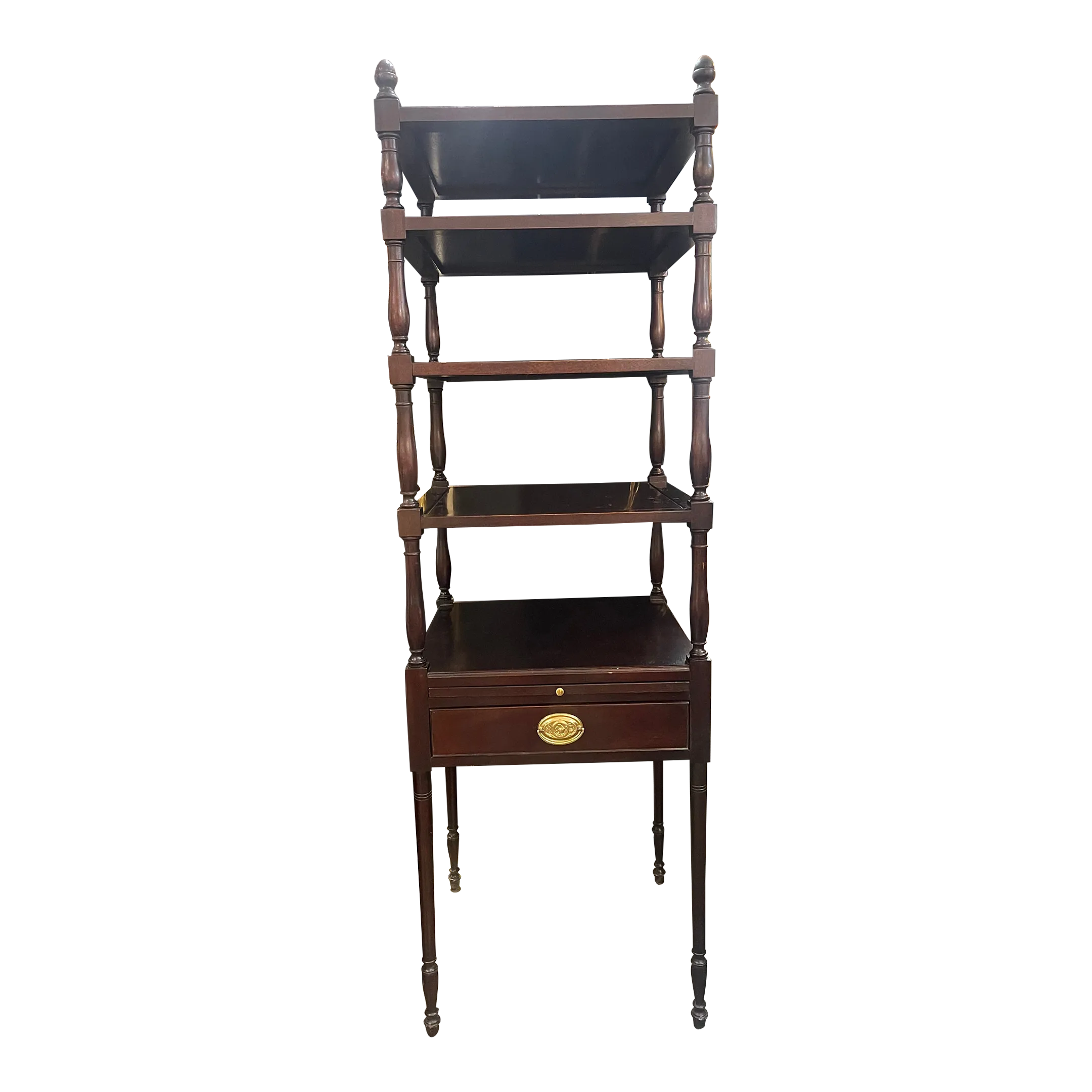 Smithsonian Institution “Senate Bill Hopper” Mahogany Etagere Writing ...