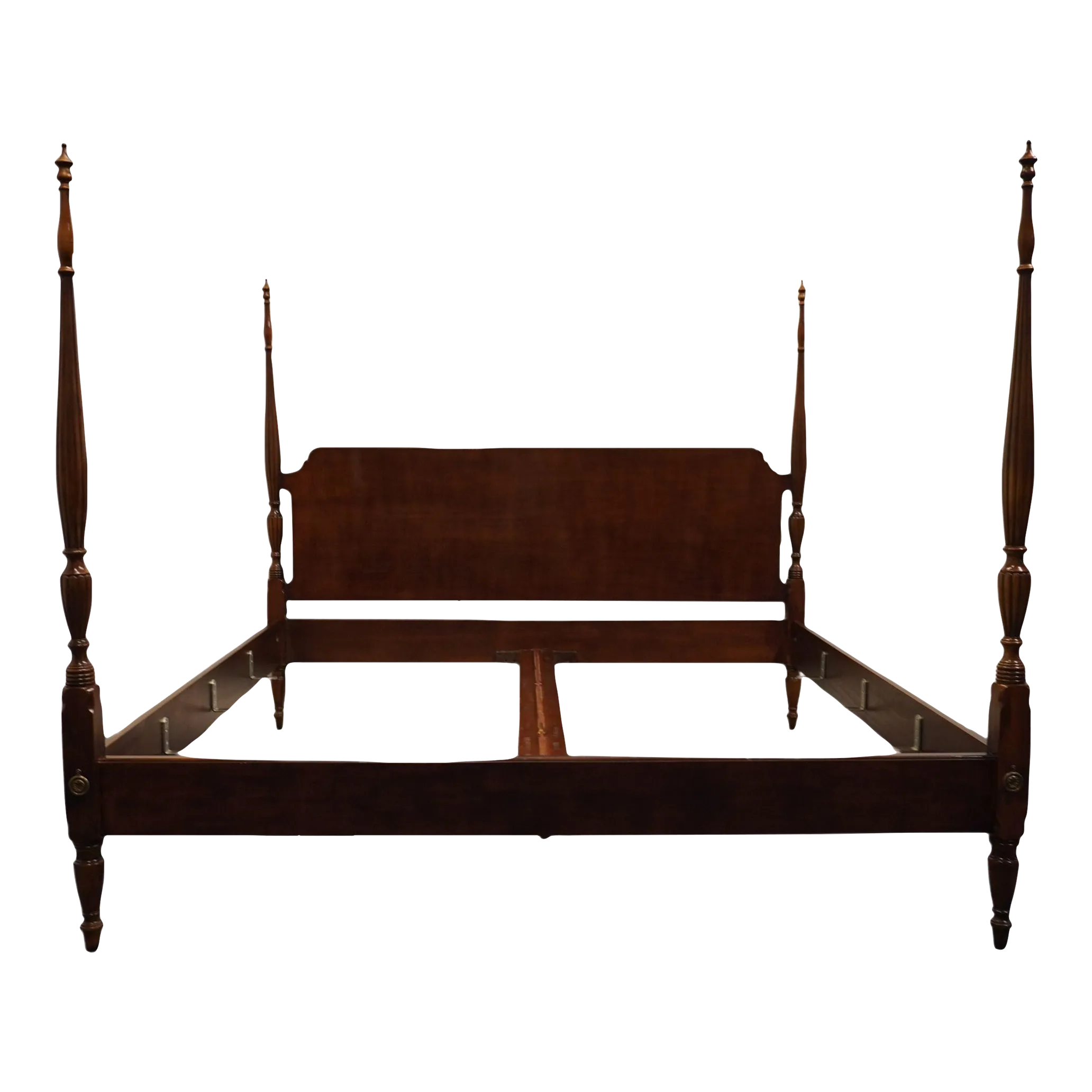 Henredon Furniture Solid Cherry Traditional Style King Size Four Poster ...