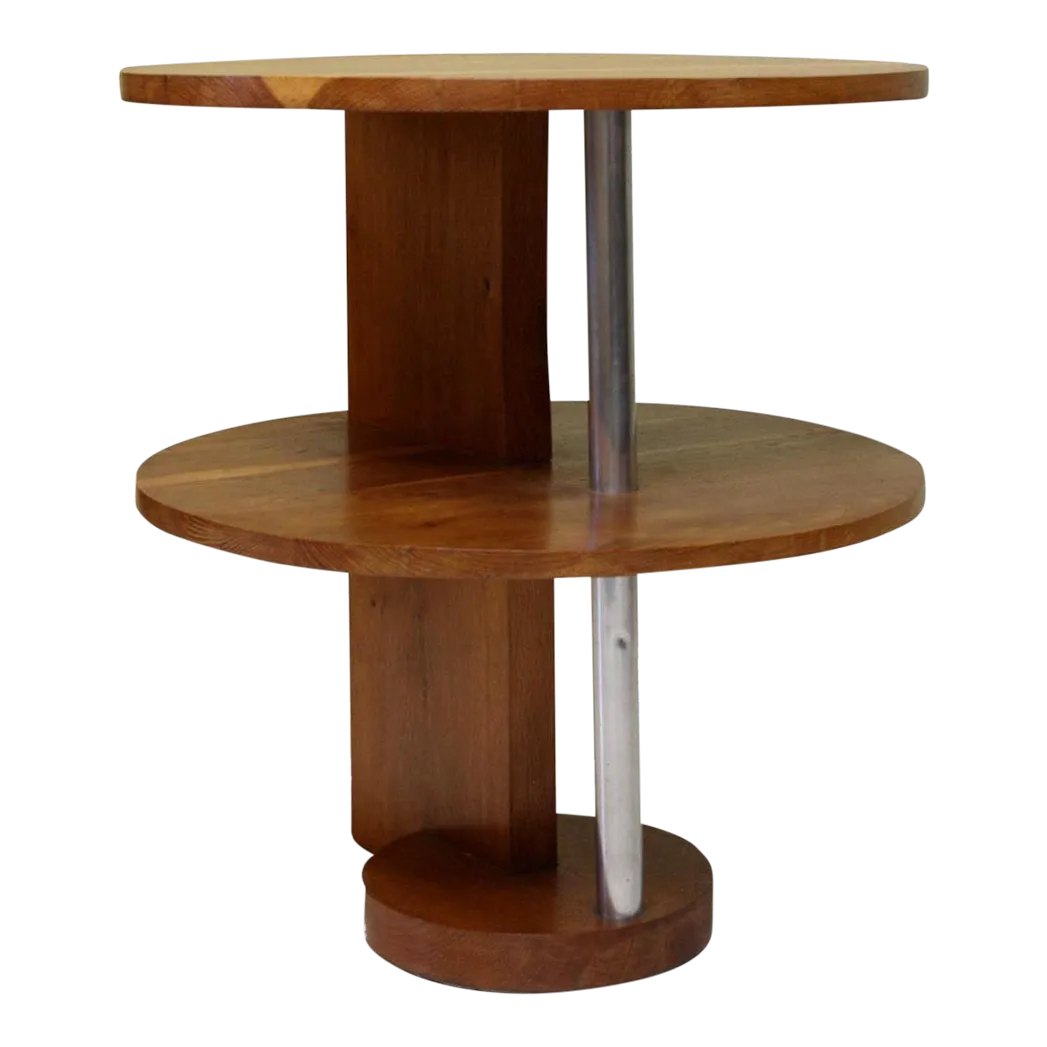1920s French Art Deco Occasional Table In Style Of Louis Sognot Chairish