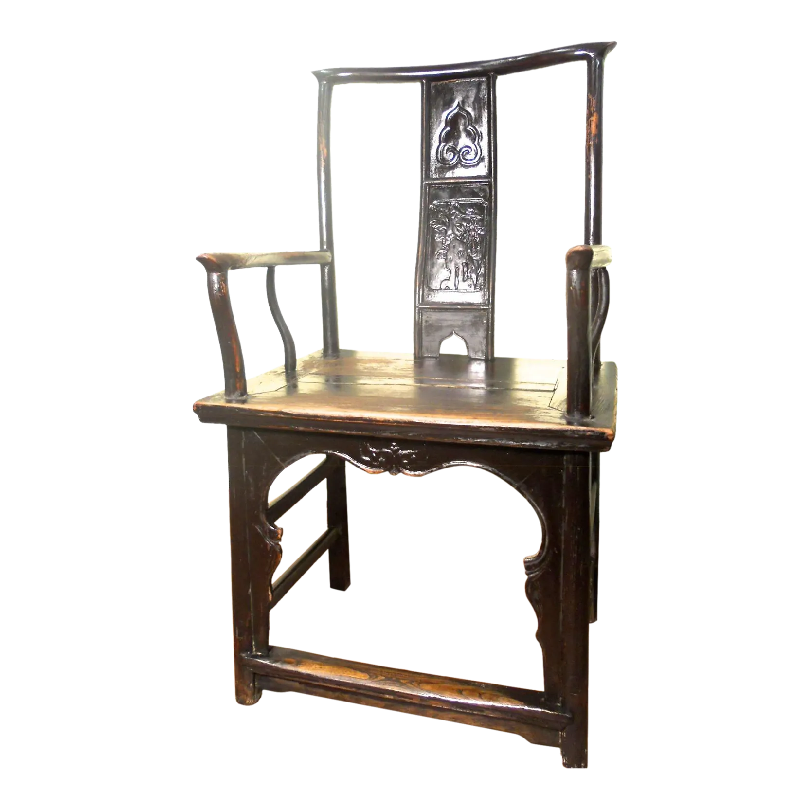 Antique Chinese Ming Arm Chair, Circa 1800-1849 | Chairish