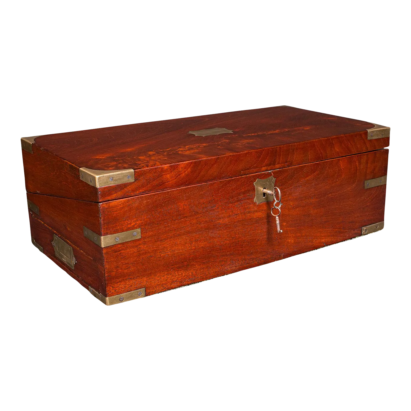 1820's Antique Officer's Campaign Correspondence Box | Chairish