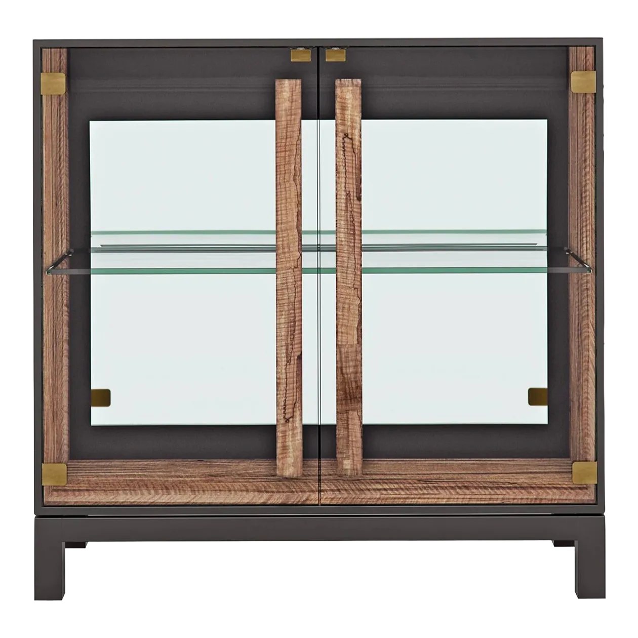 Caracole Modern Get a Handle on It Display Cabinet/Bar | Chairish