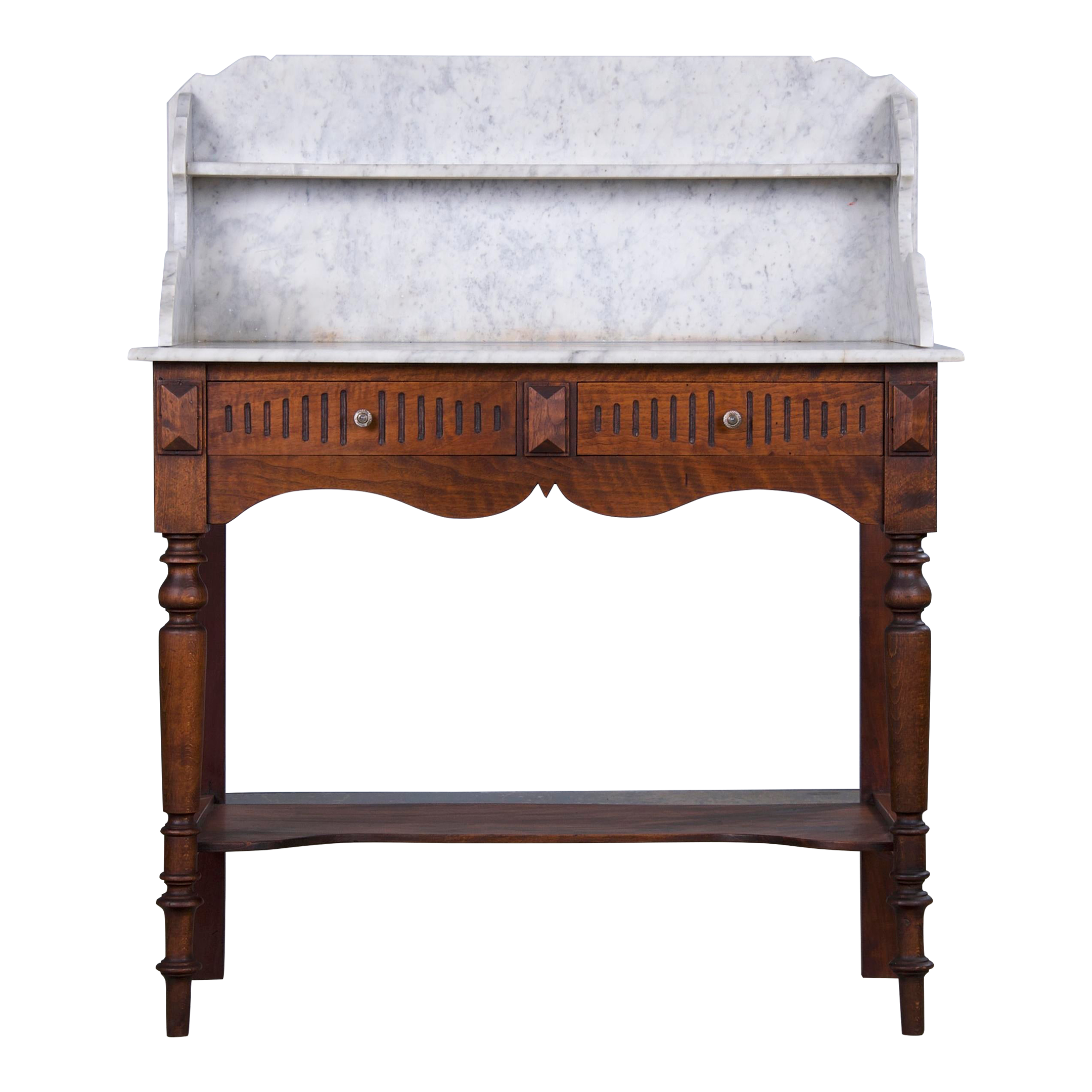 Antique Country French Louis Philippe Style Provincial Maple Wash Table ...