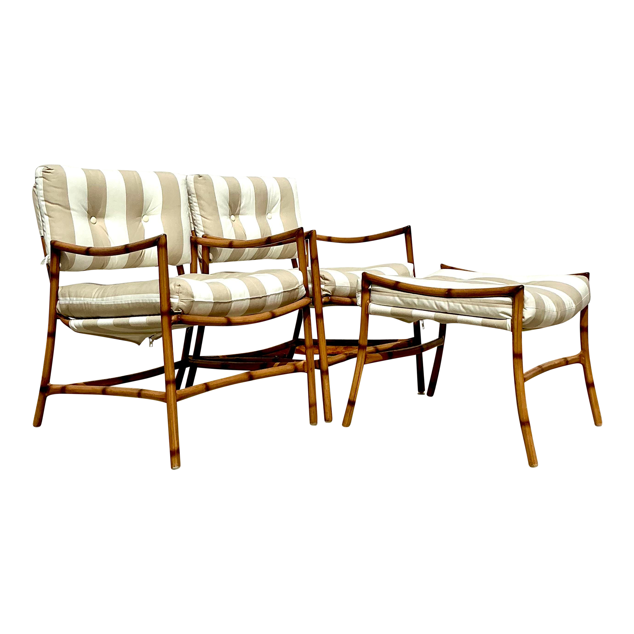 Faux bamboo aluminum outdoor furniture store