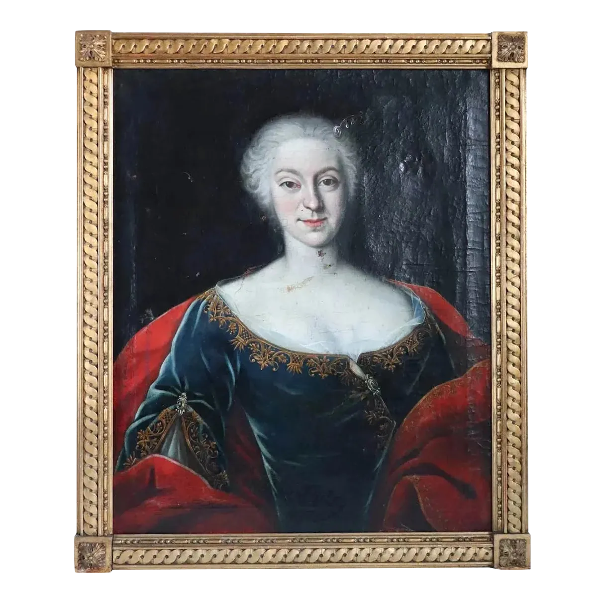 Early 19th Century French School Rococo Oil on Canvas Painting ...