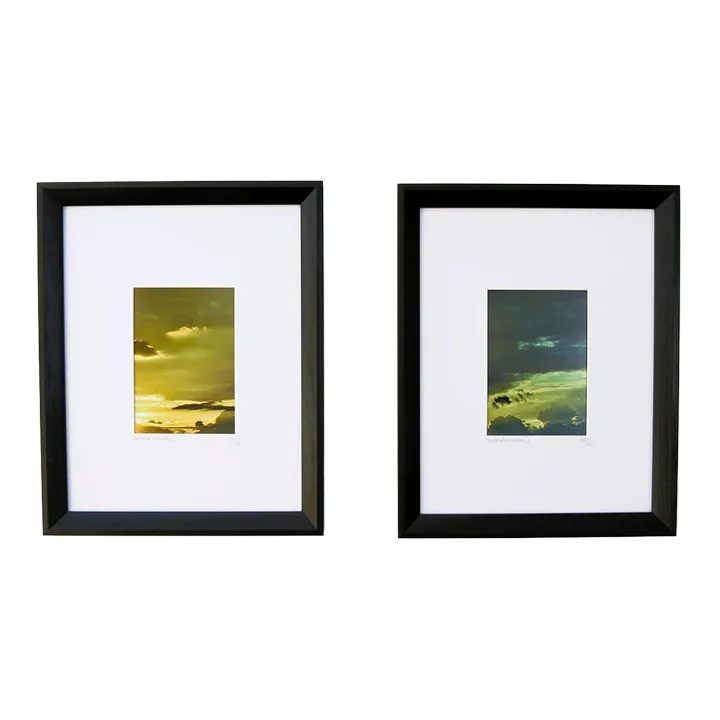 Pair of Framed Landscape Photography, Santa Fe/ Taos by C. Damien Fox ...