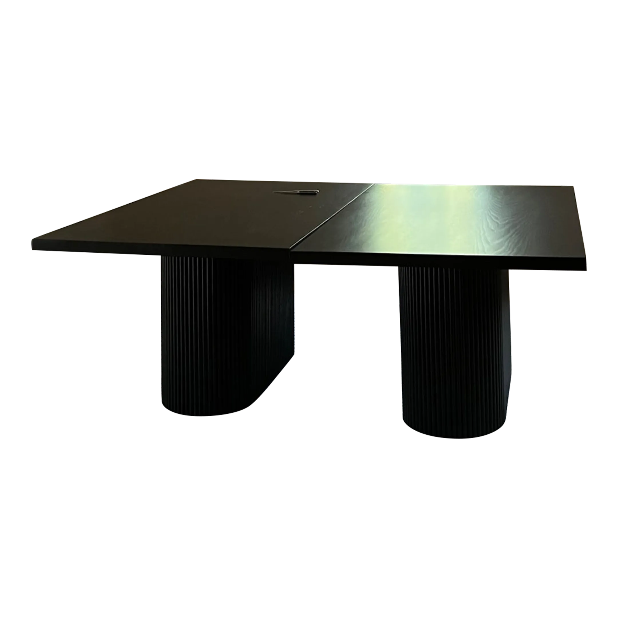 Swell Dining Table, Black- Freudenberger Design Studio | Chairish