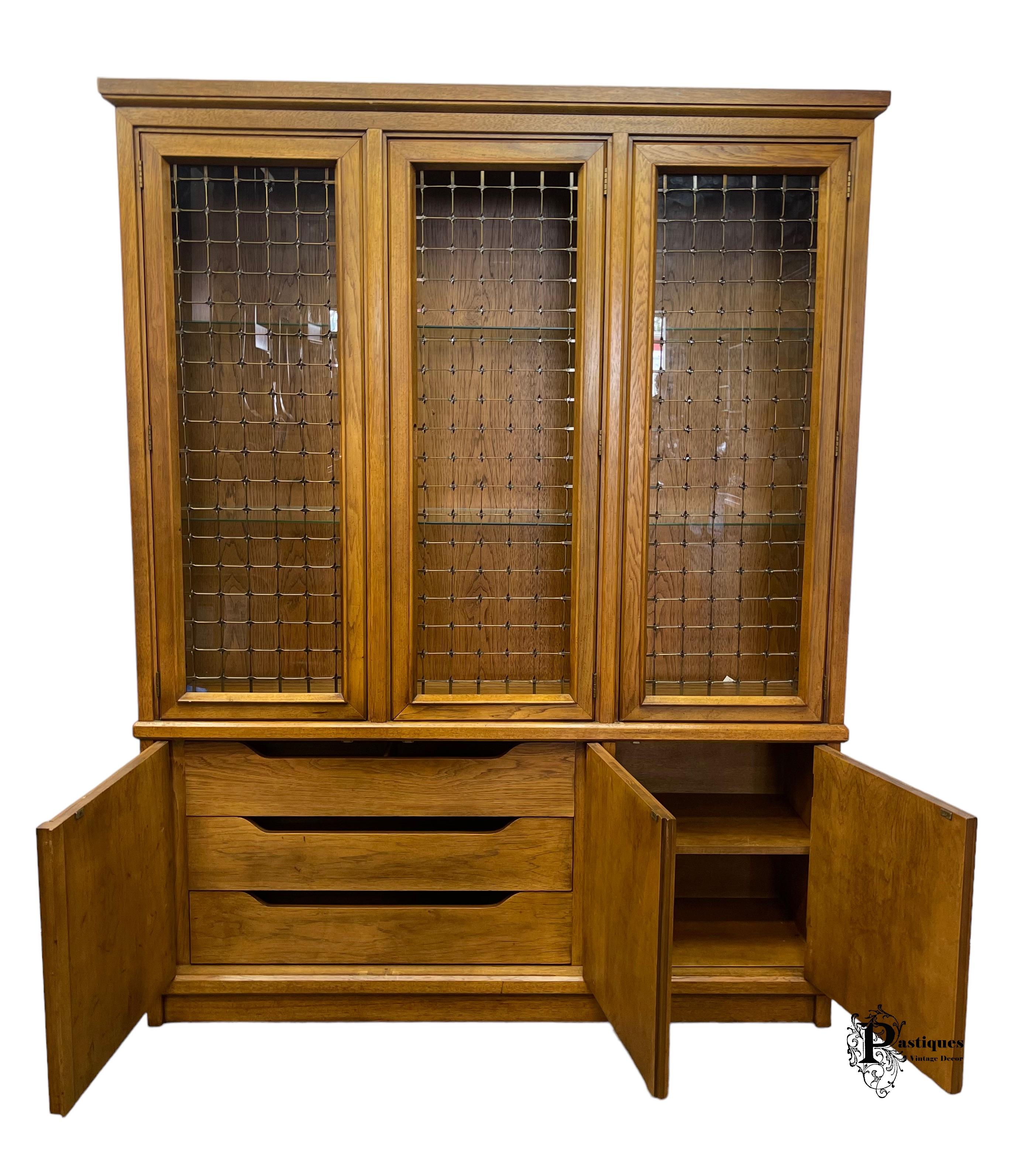 Drexel China Cabinet Mid Century | Cabinets Matttroy