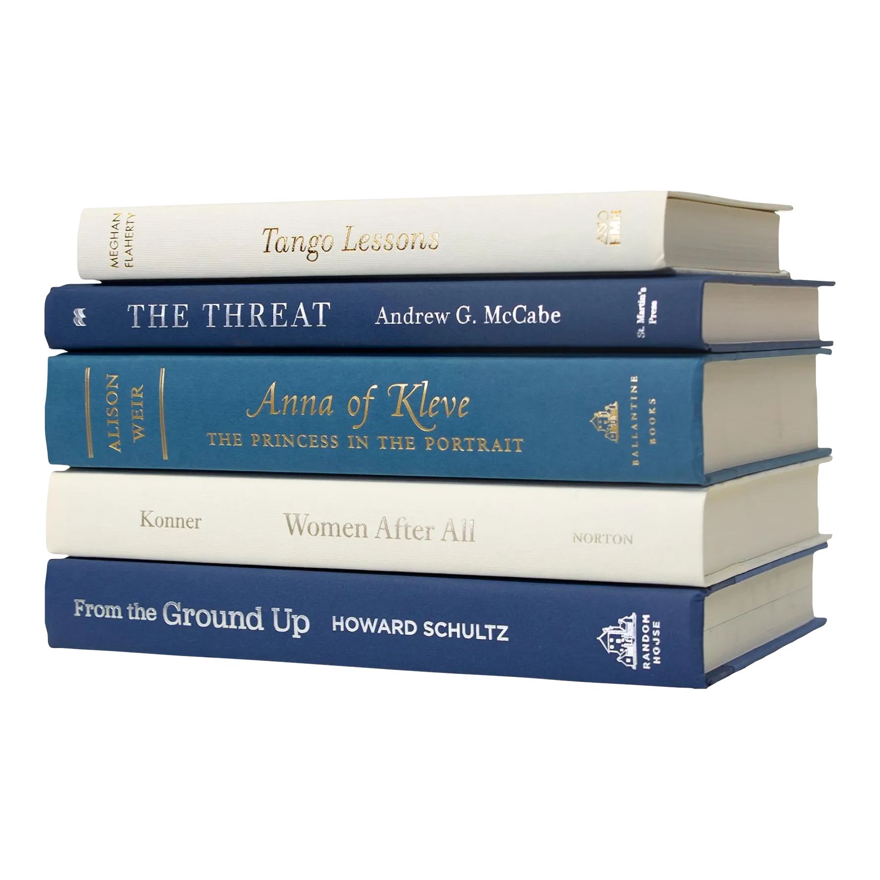 Modern Coastal Shores Book Stack, S/5 | Chairish