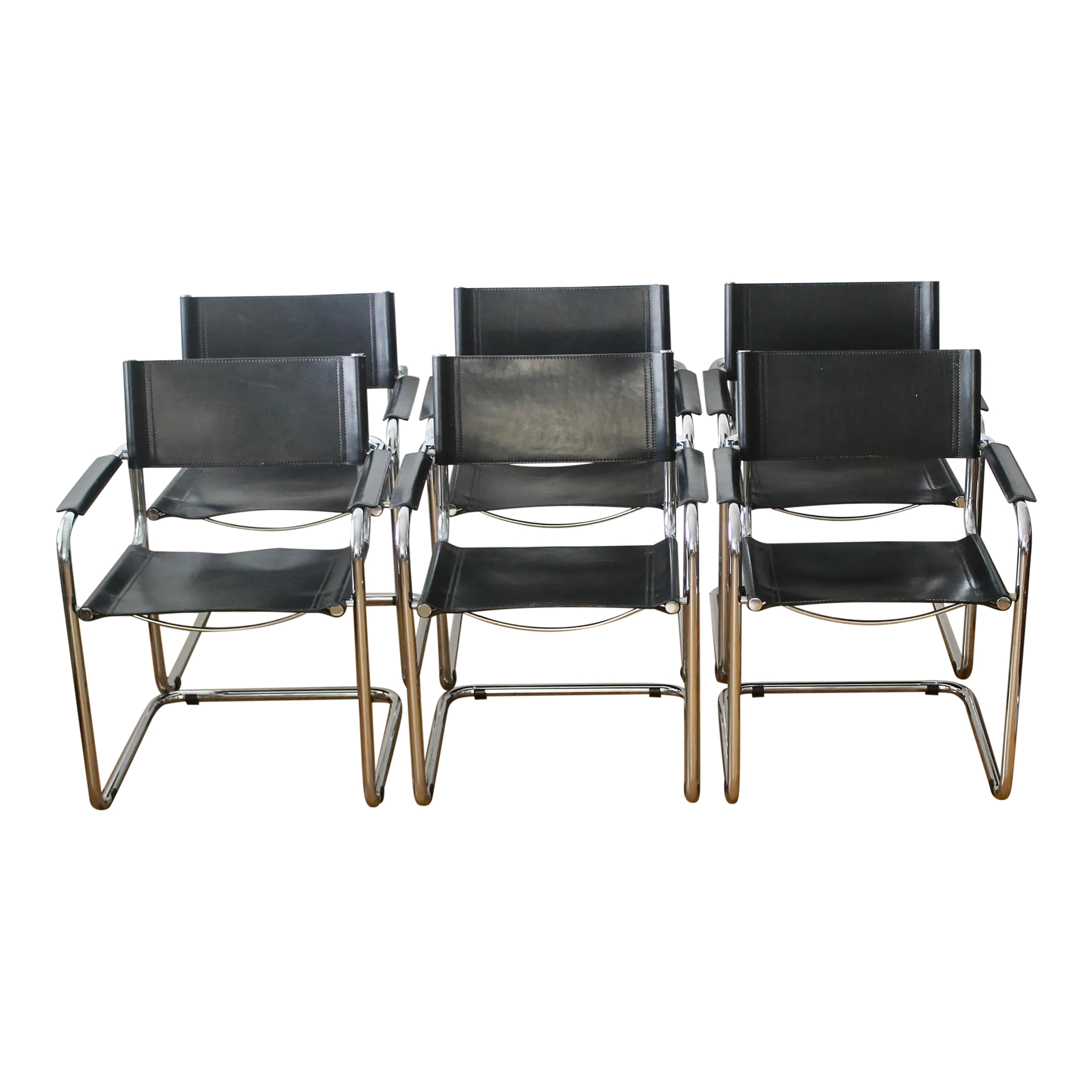 Mart Stam Marcel Breuer S34 Style Italian Made Bauhaus Cantilever ...