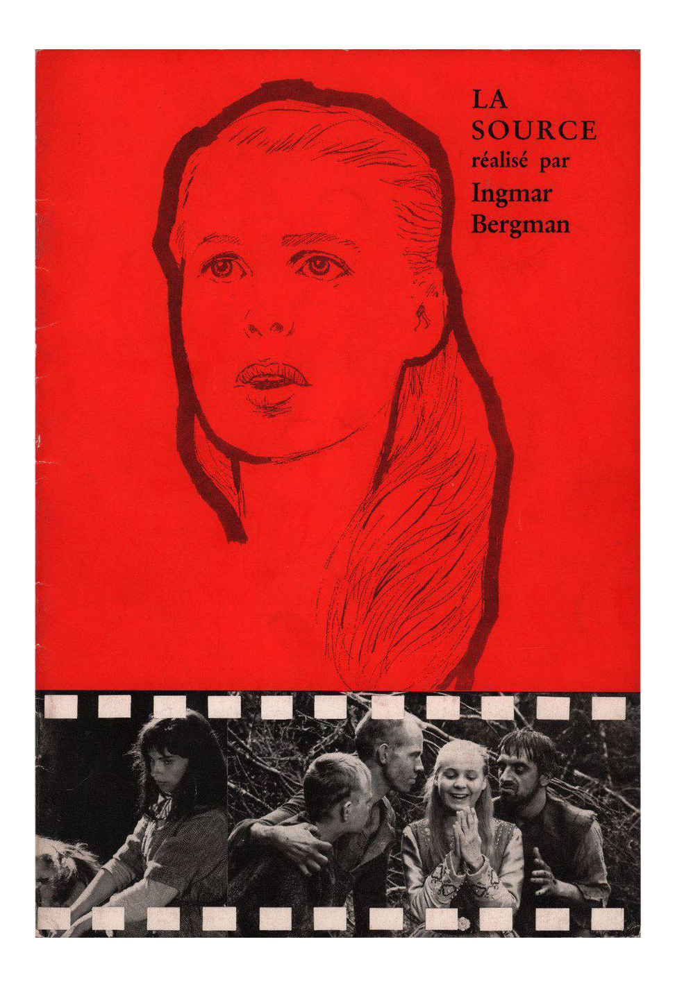 The Virgin Spring, 1960 French Program | Chairish