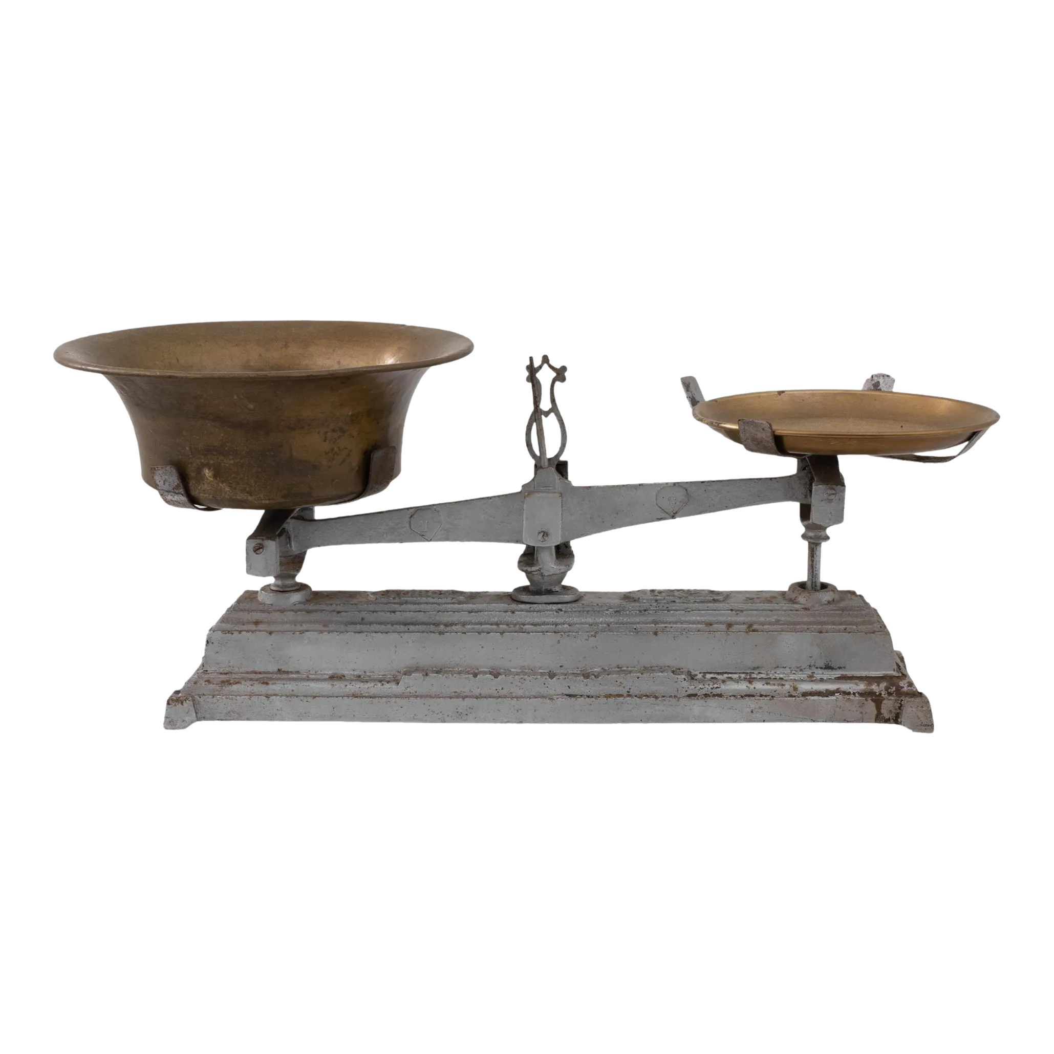1900s French Metal Scale | Chairish