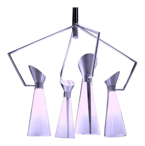 Victor Gruen for John Lautner Chandelier Hanging Lamp Mid Century ...