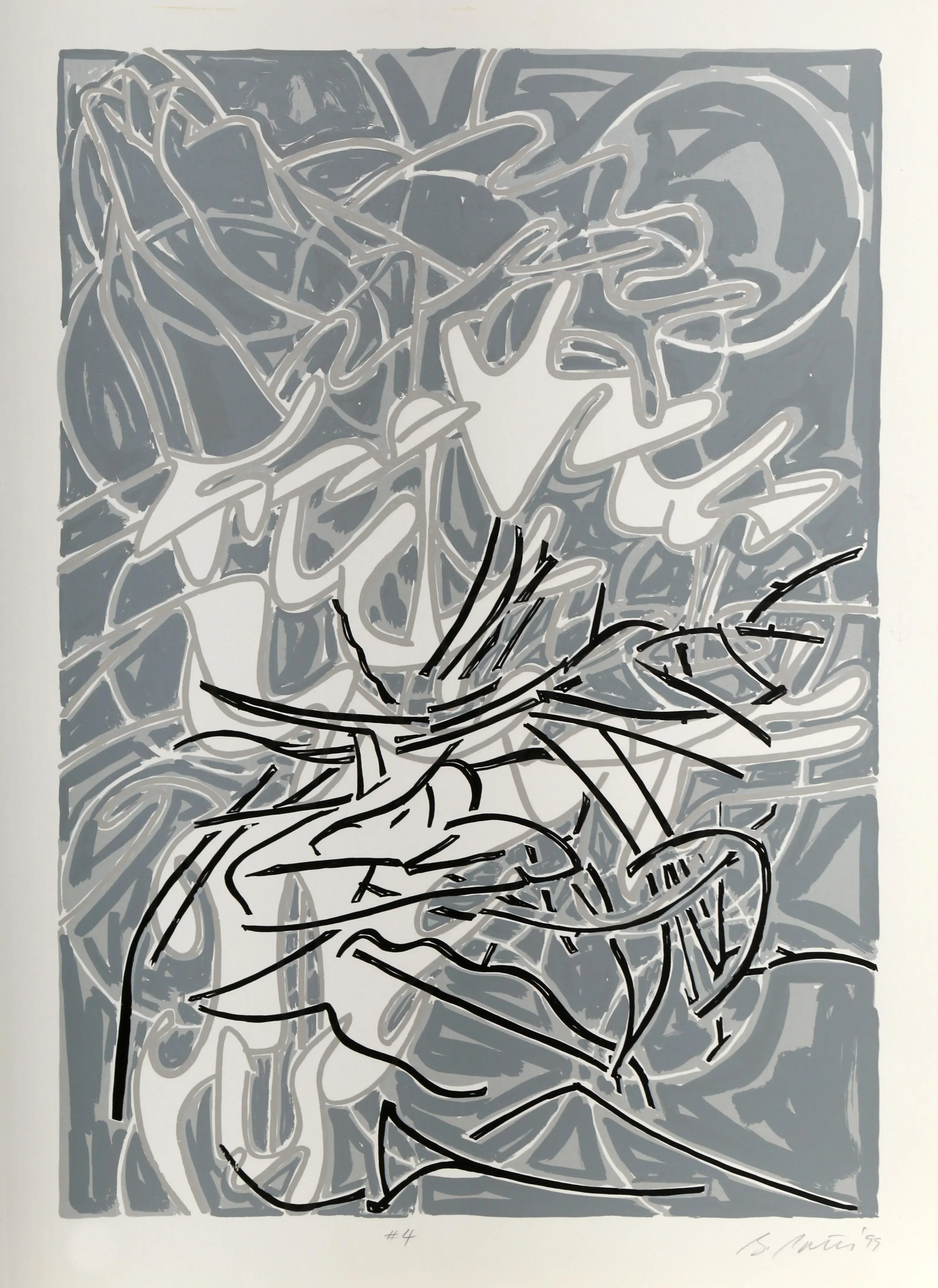 Bayard Series #4, Bruce Porter Serigraph, Signed and Numbered in Pencil ...