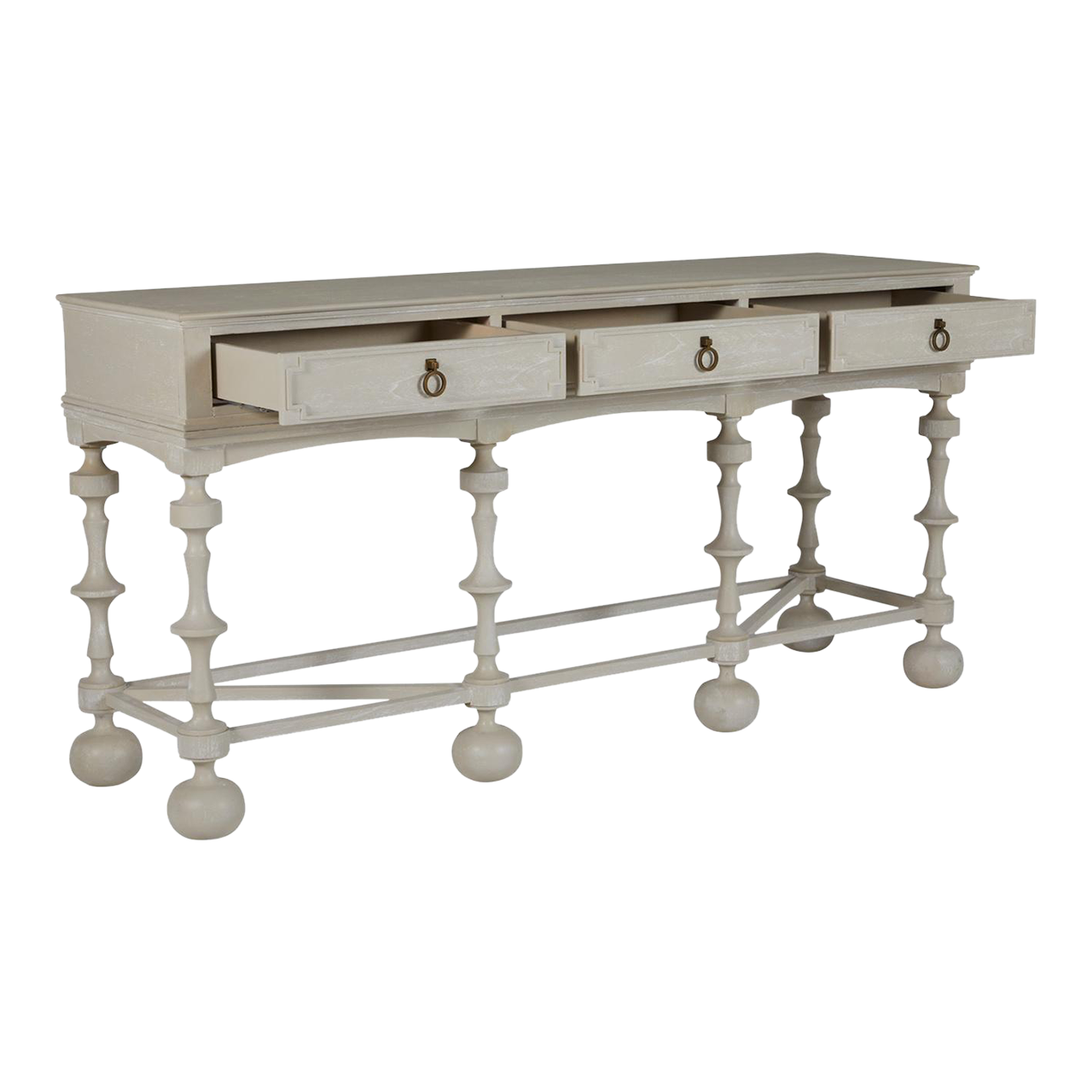 Gabby Arrington Console Table - White | Chairish