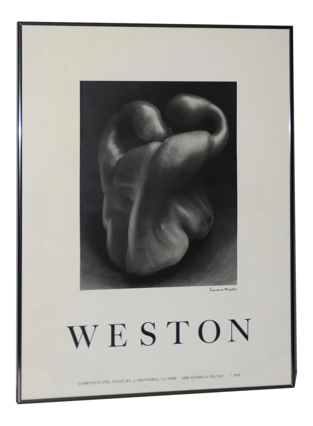 Edward Weston "Bell Pepper" Poster C.1979 | Chairish