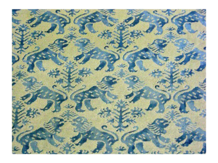 Vintage Fortuny Fabric-Famed Sister Parrish Design Room- Mariano ...