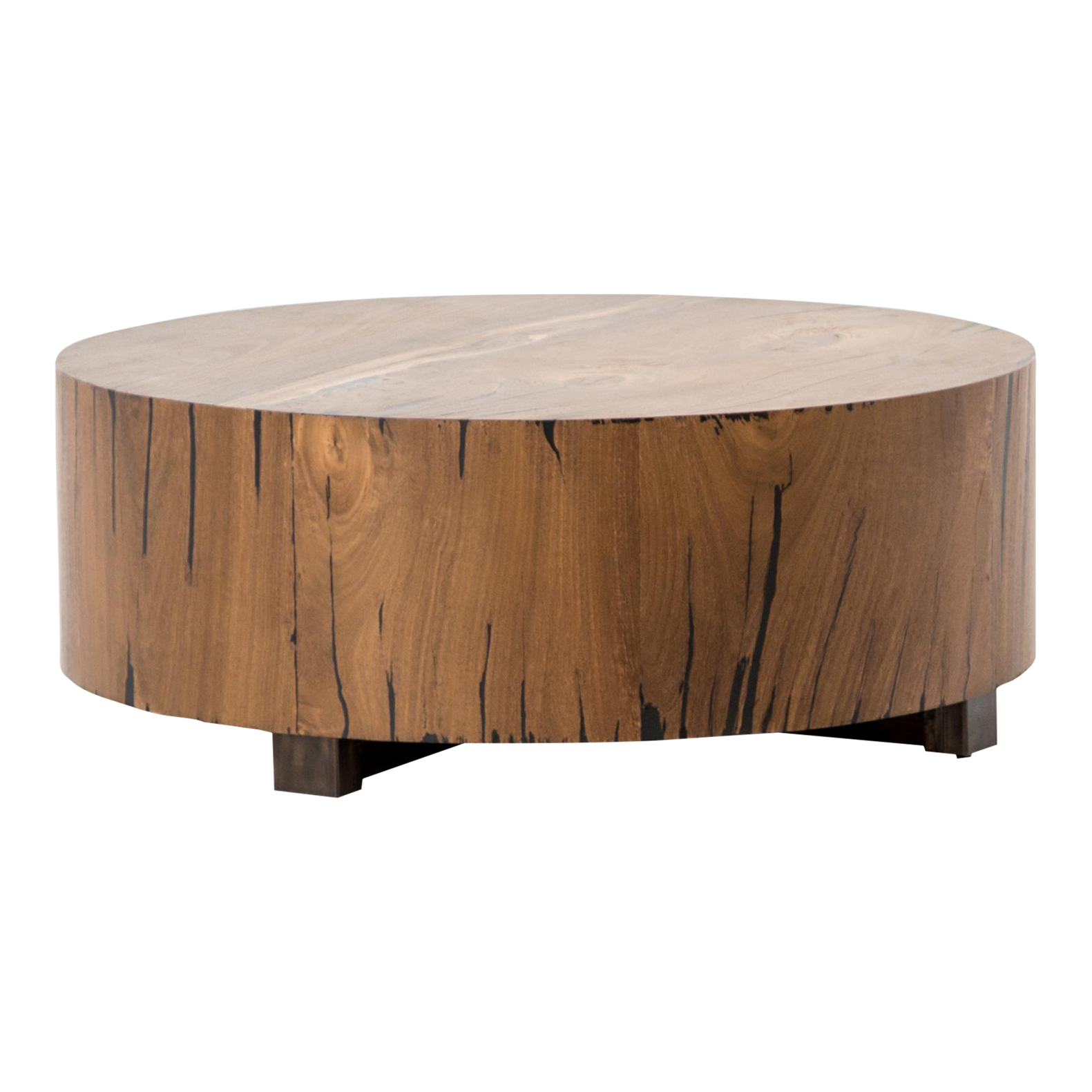 Hudson Coffee Table, Natural Yukas | Chairish