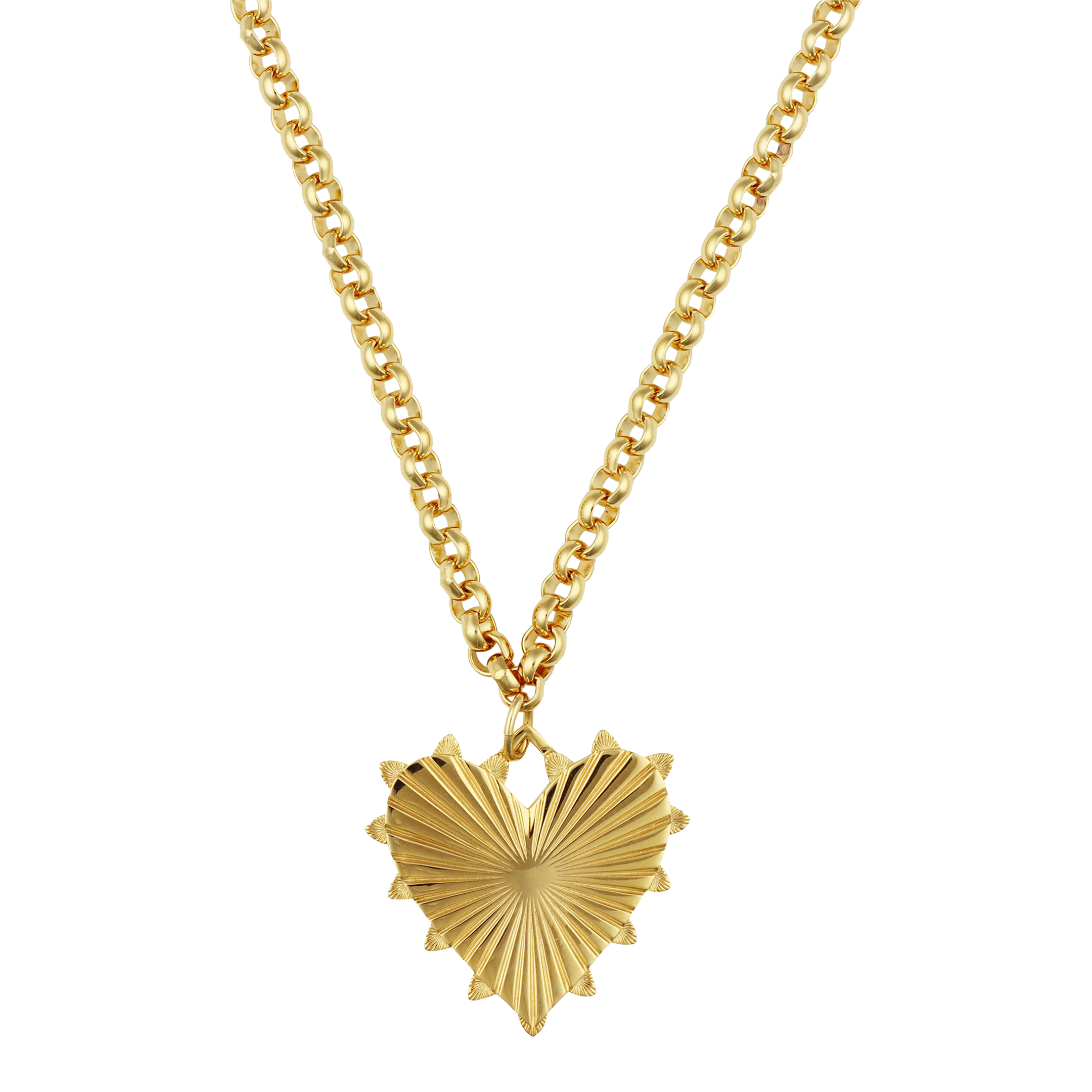 HART Heart of Gold Necklace | Chairish