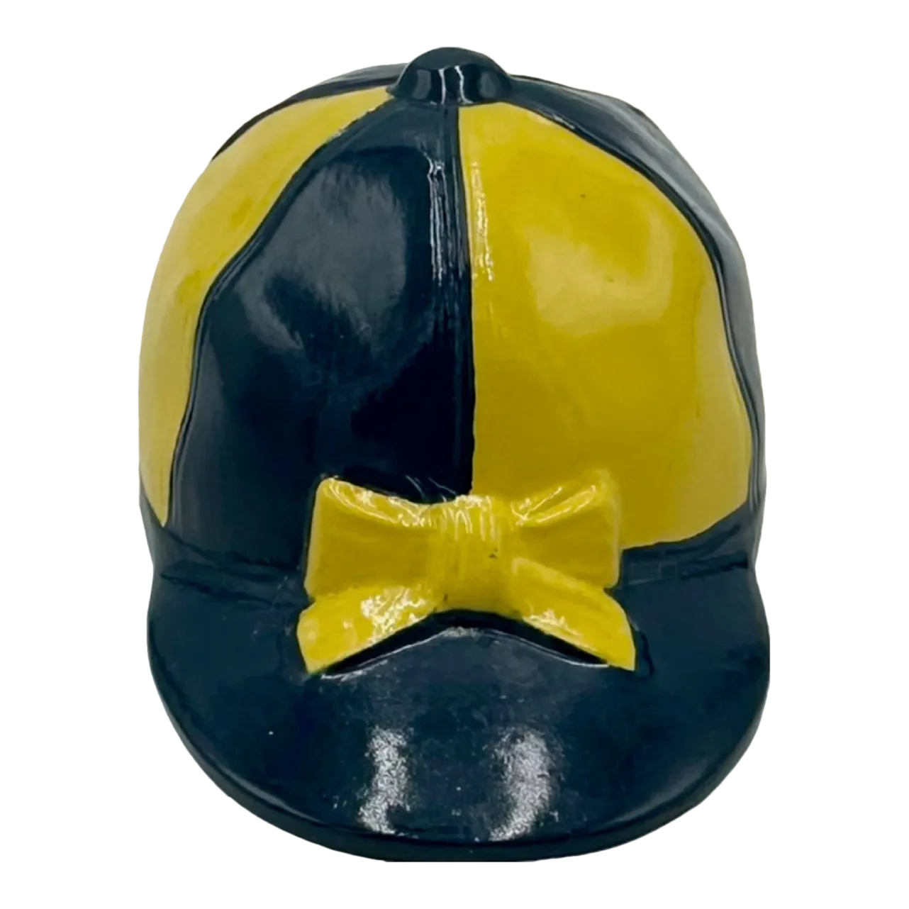 Vintage Scott Products Equestrian Green & Yellow Jockey Cap Bottle ...