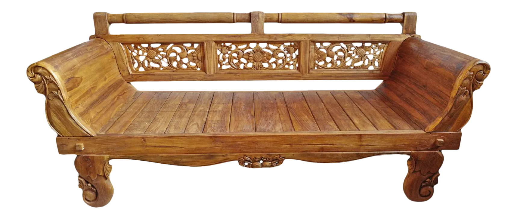 Sleigh Arm Daybed | Chairish