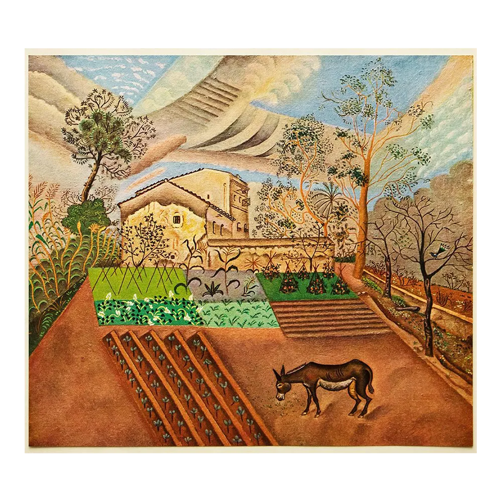 1940s After Joan Miró, "The Farm" First Edition Swiss Lithograph | Chairish