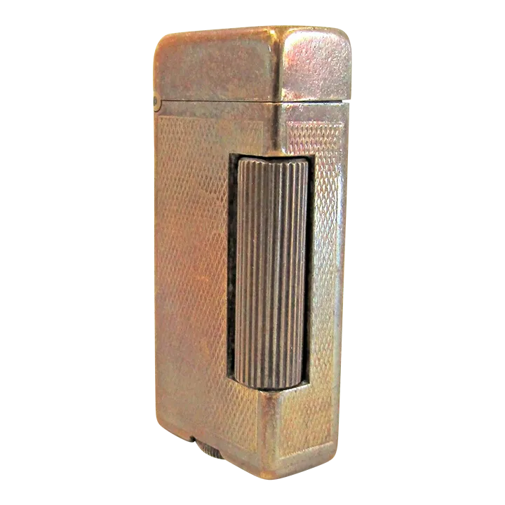 Original “James Bond” Vintage 1950s Dunhill Rollalite Gold Plated ...