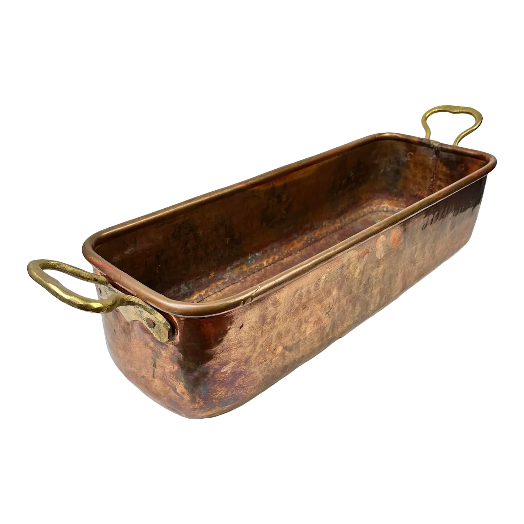 19th Century French Copper Fish Pan-Poissonière | Chairish