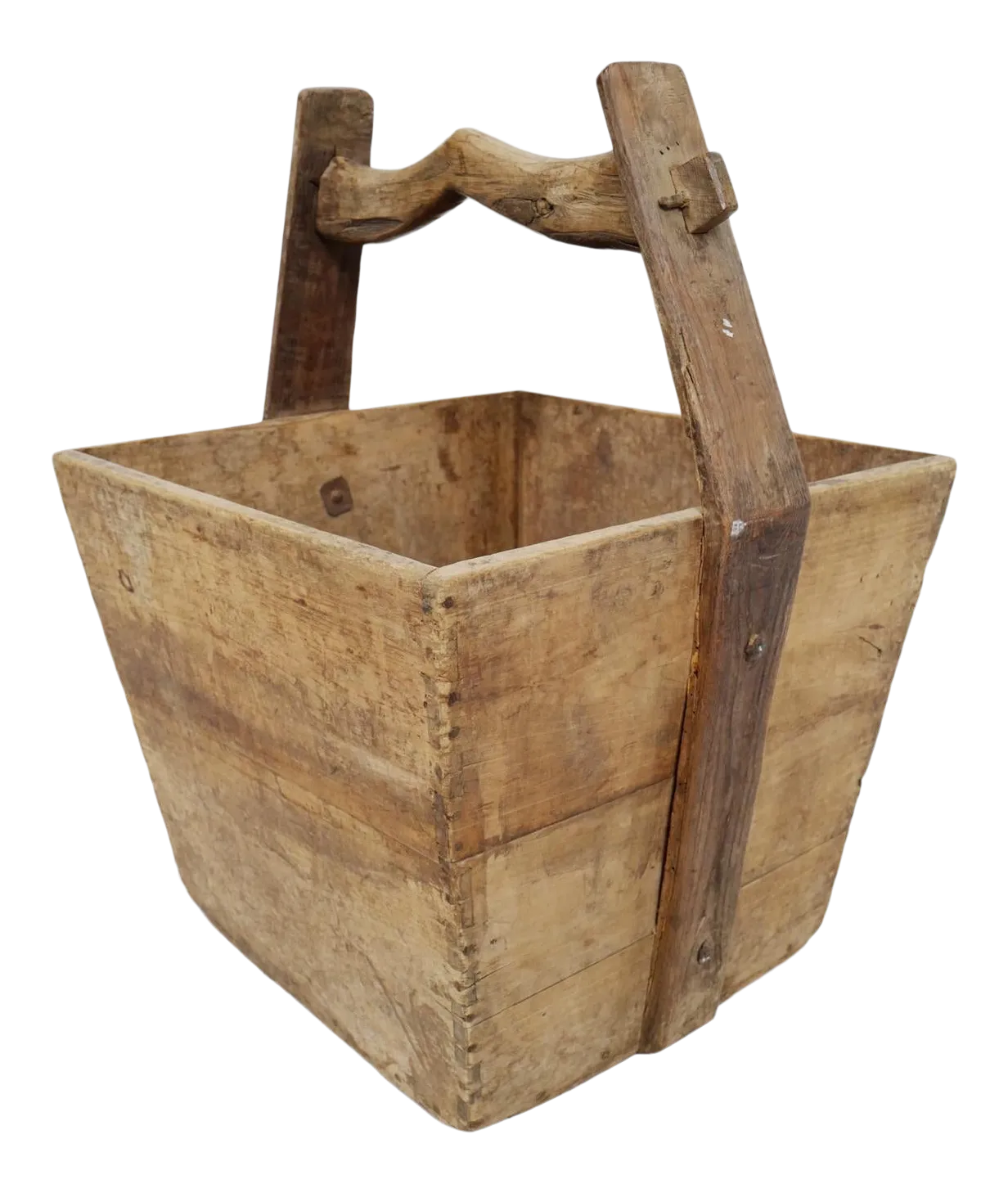 Mid 20th Century Old Elm Village Bucket | Chairish