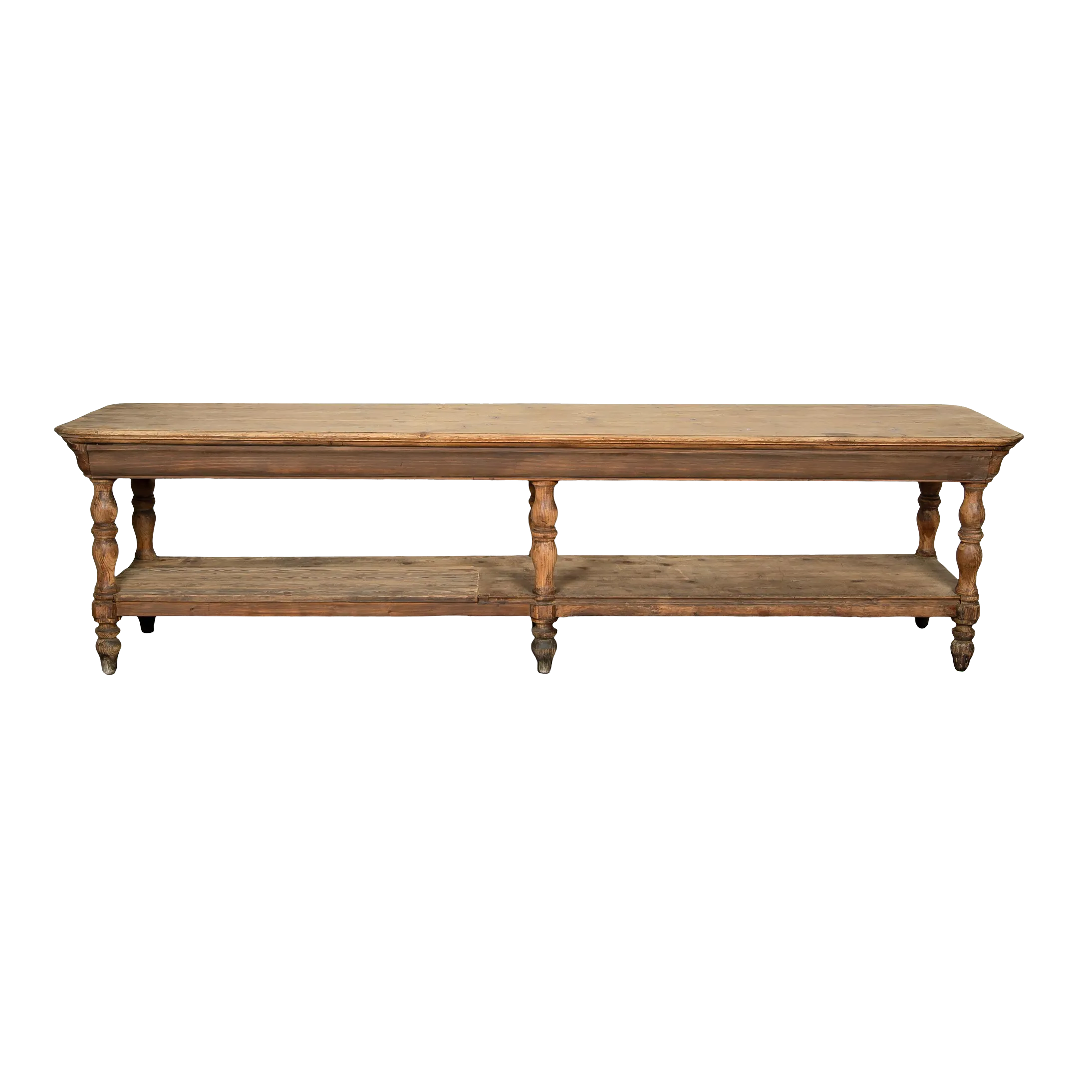 Vintage French 19th Draper Table | Chairish