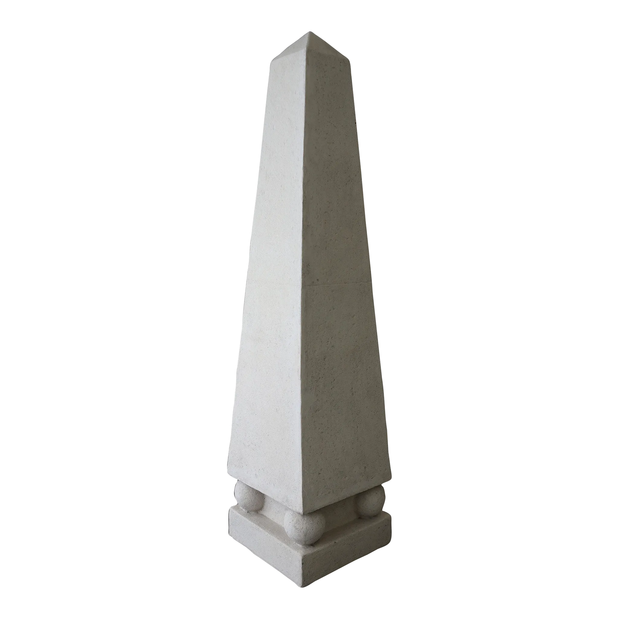 Monumental Post Modern 5ft Architectural Obelisk | Chairish