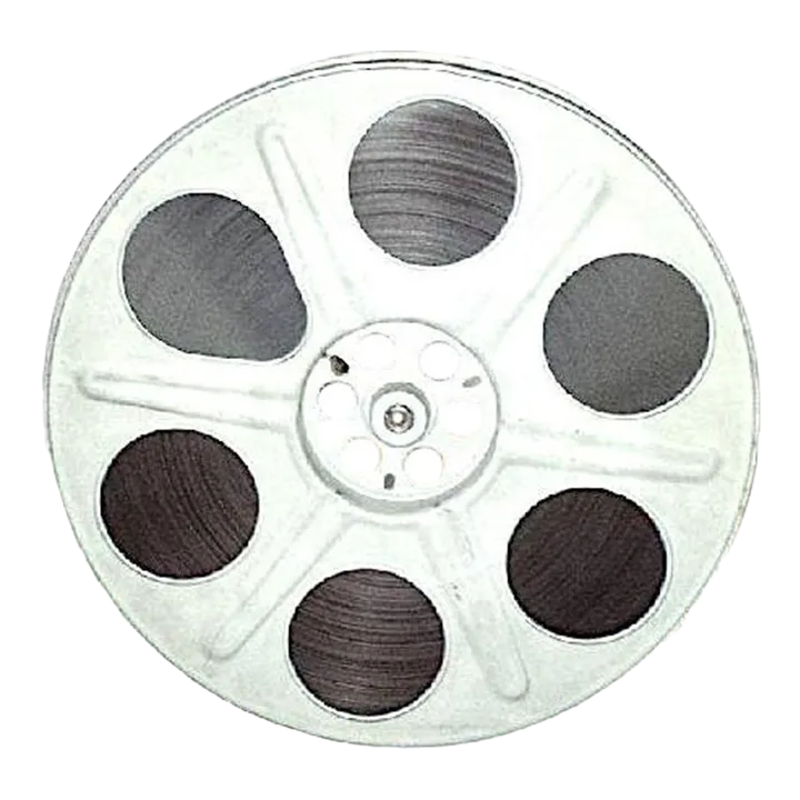 Vintage Mid Century Motion Picture Movie Reel With 35mm Motion Picture ...
