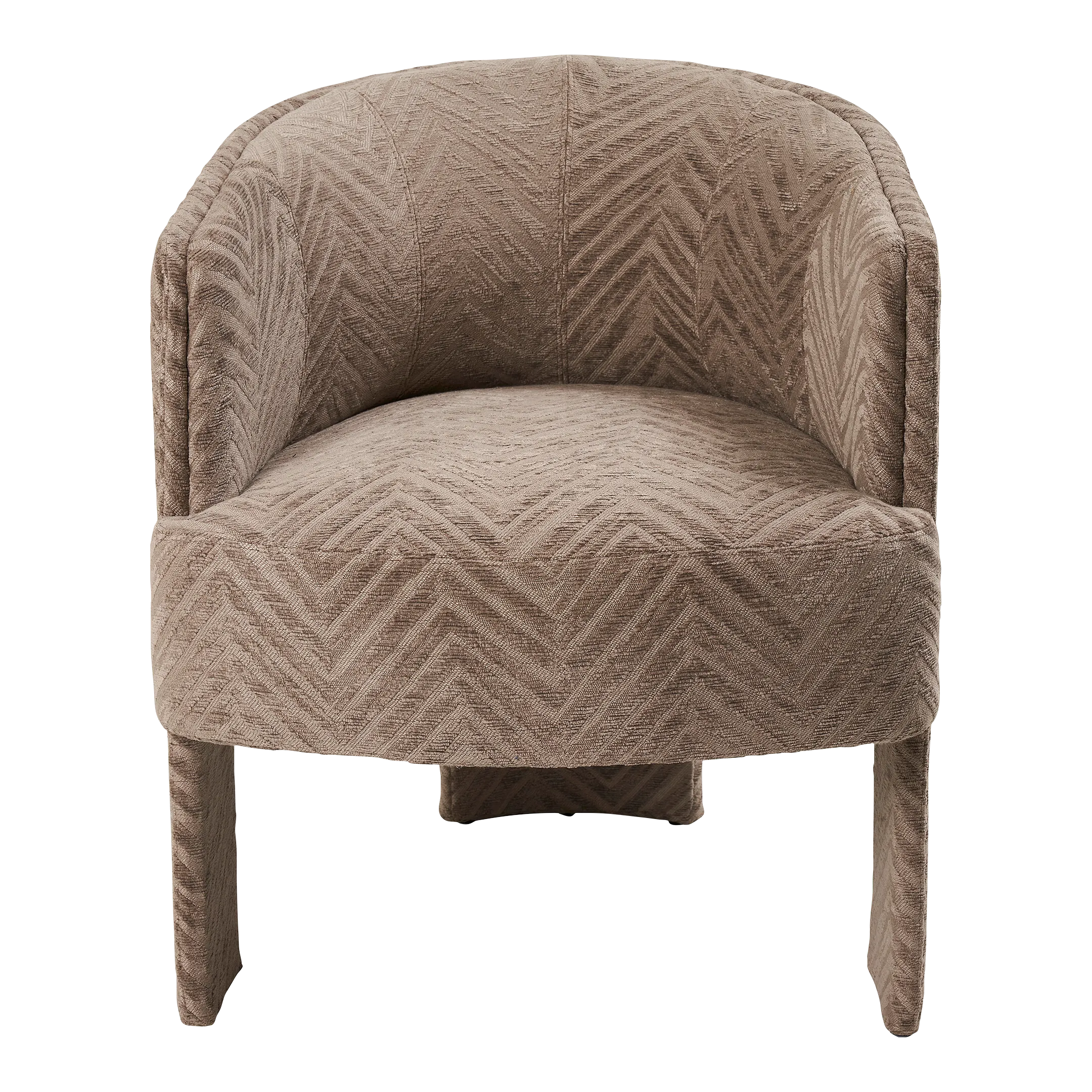 Rocco Dining Chair Upholstered in Belvoir Schumacher Fabric | Chairish