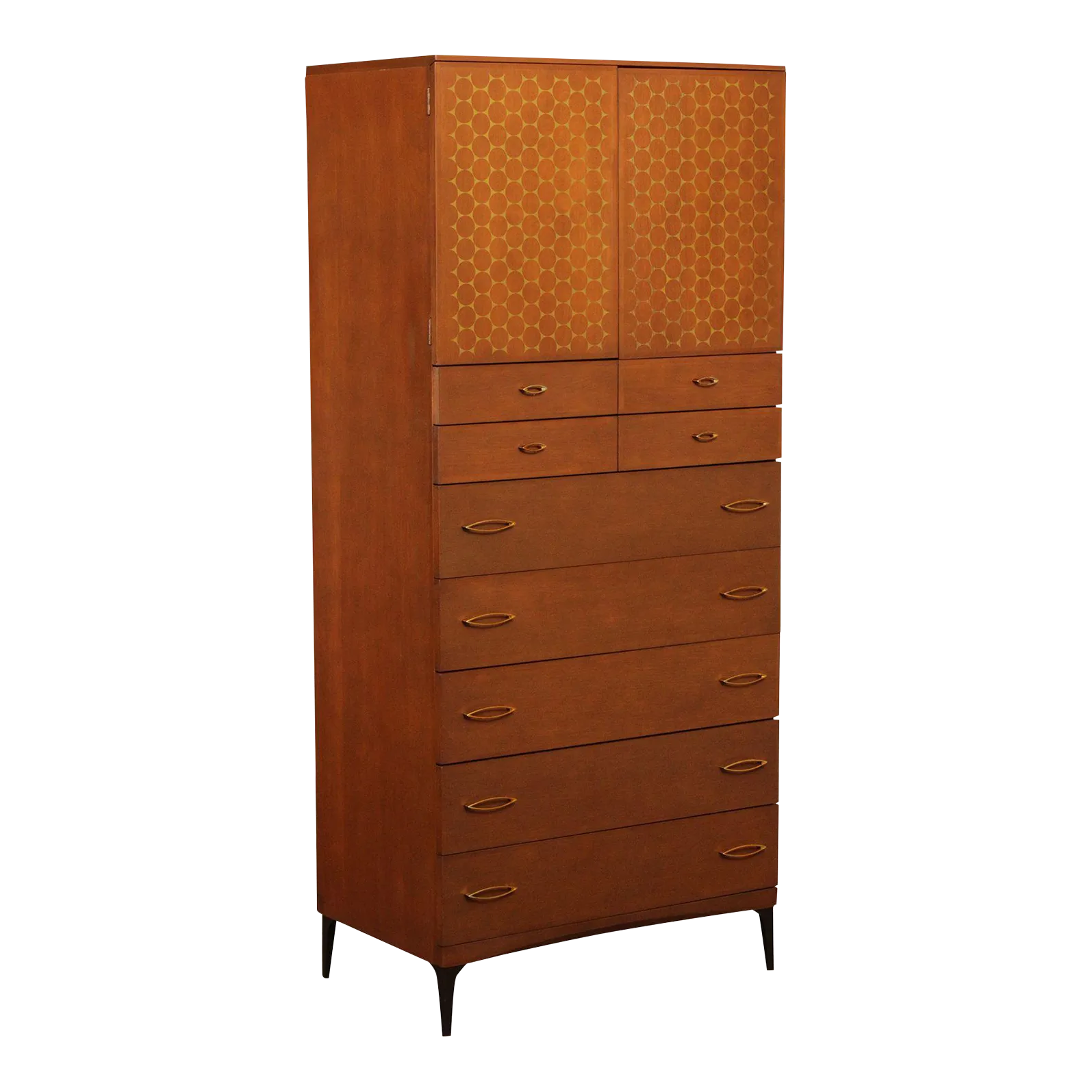 Carl Otto For Heywood Wakefield 'Contessa' Armoire Chest of Drawers ...