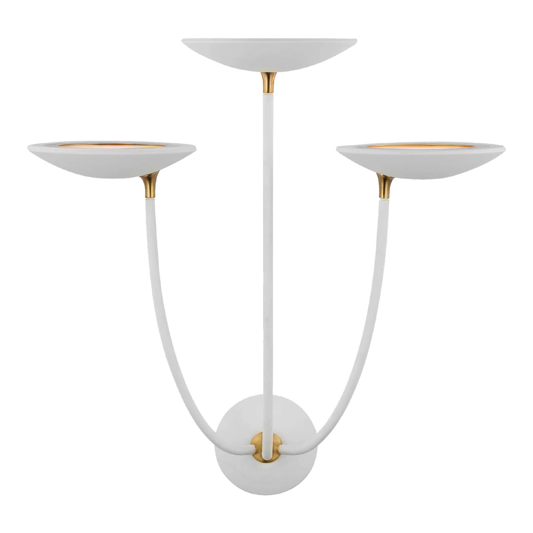 Thomas O'Brien for Visual Comfort Signature Keira Large Triple Sconce ...
