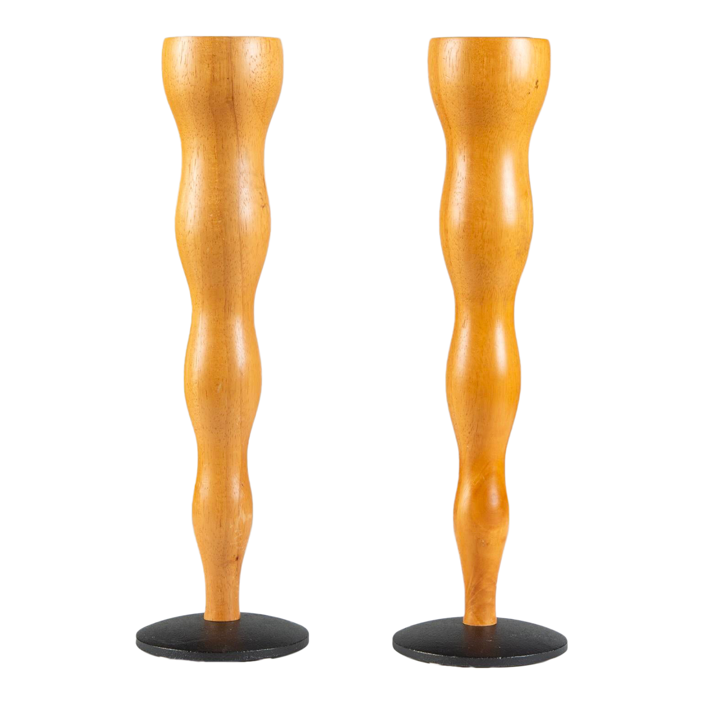 Pair of Candlesticks by Mikael Björnstjerna for Boda Nova | Chairish