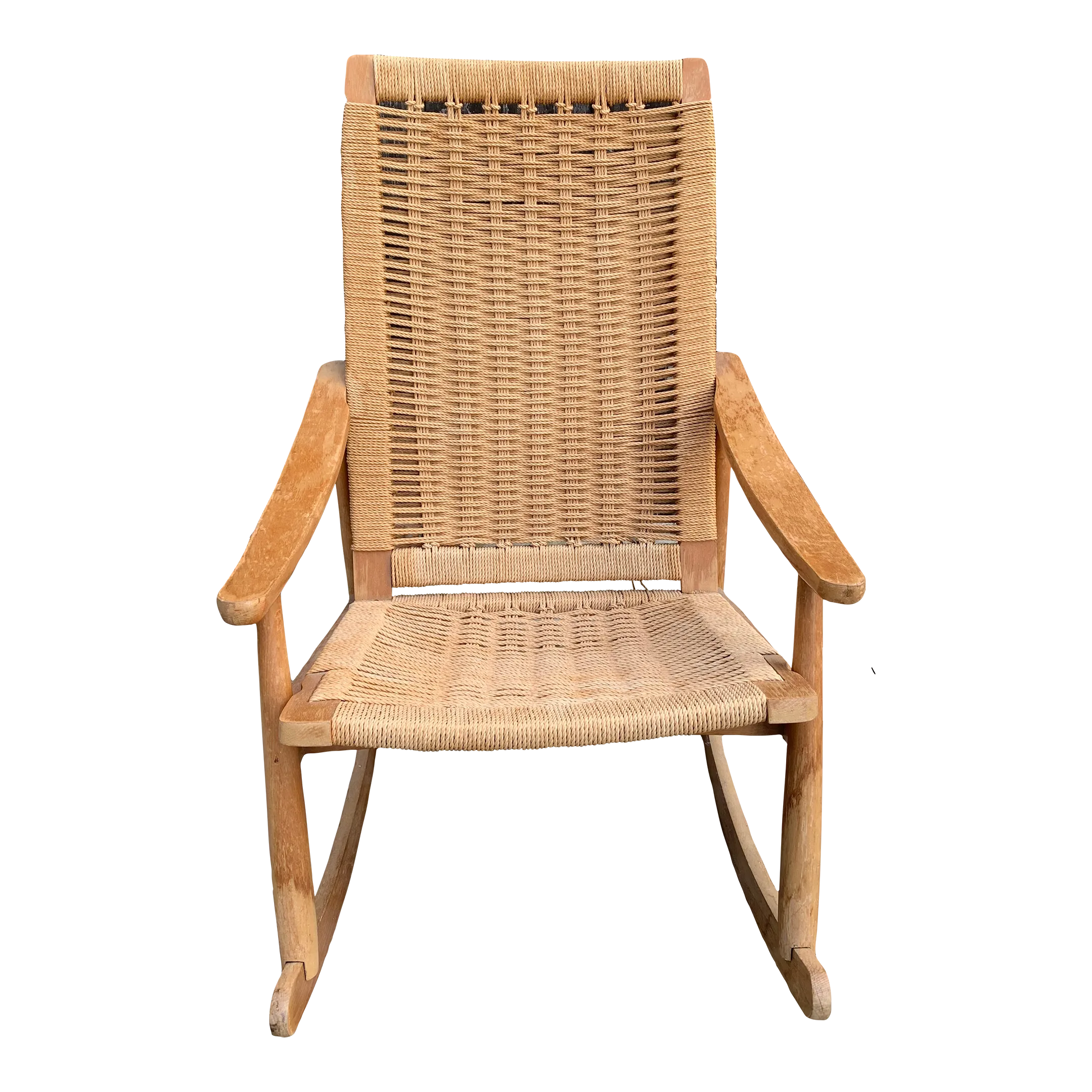 1960s Yugoslavian Rope Rocker | Chairish