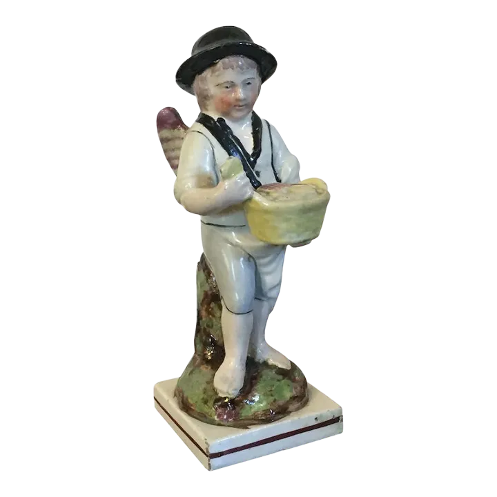 Antique Early 19th Century English Georgian Staffordshire Pearlware ...