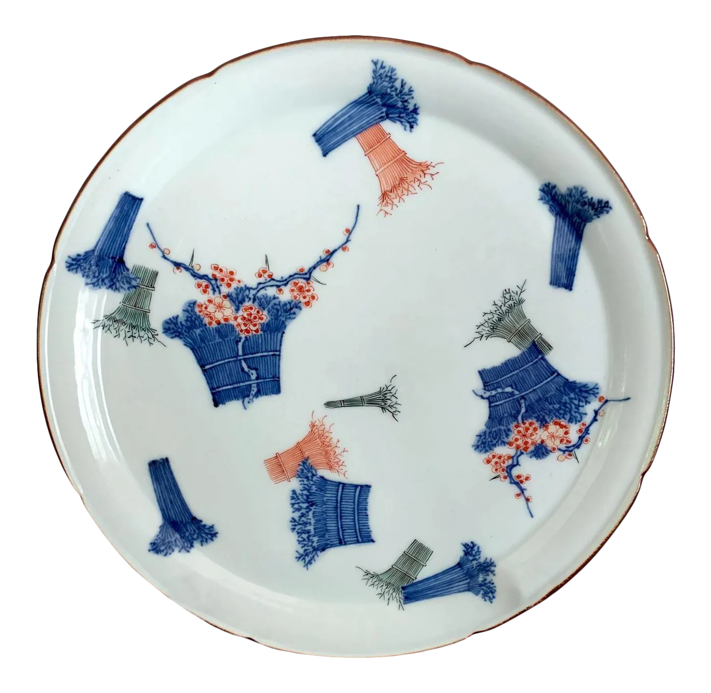 Japanese Antique Kakiemon Plate from Arita | Chairish