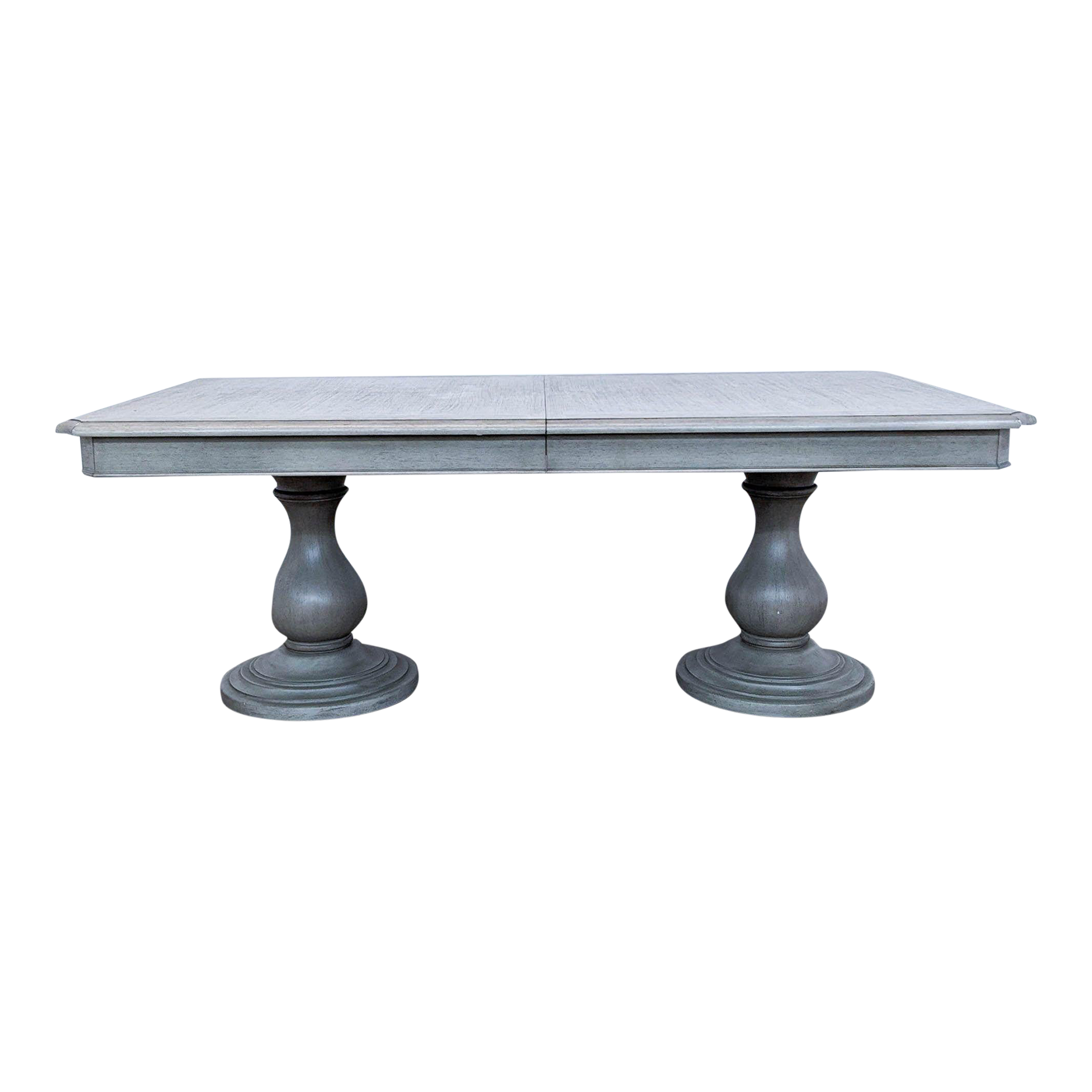 Riverside Anniston Expandable Double Pedestal Dining Table | Chairish