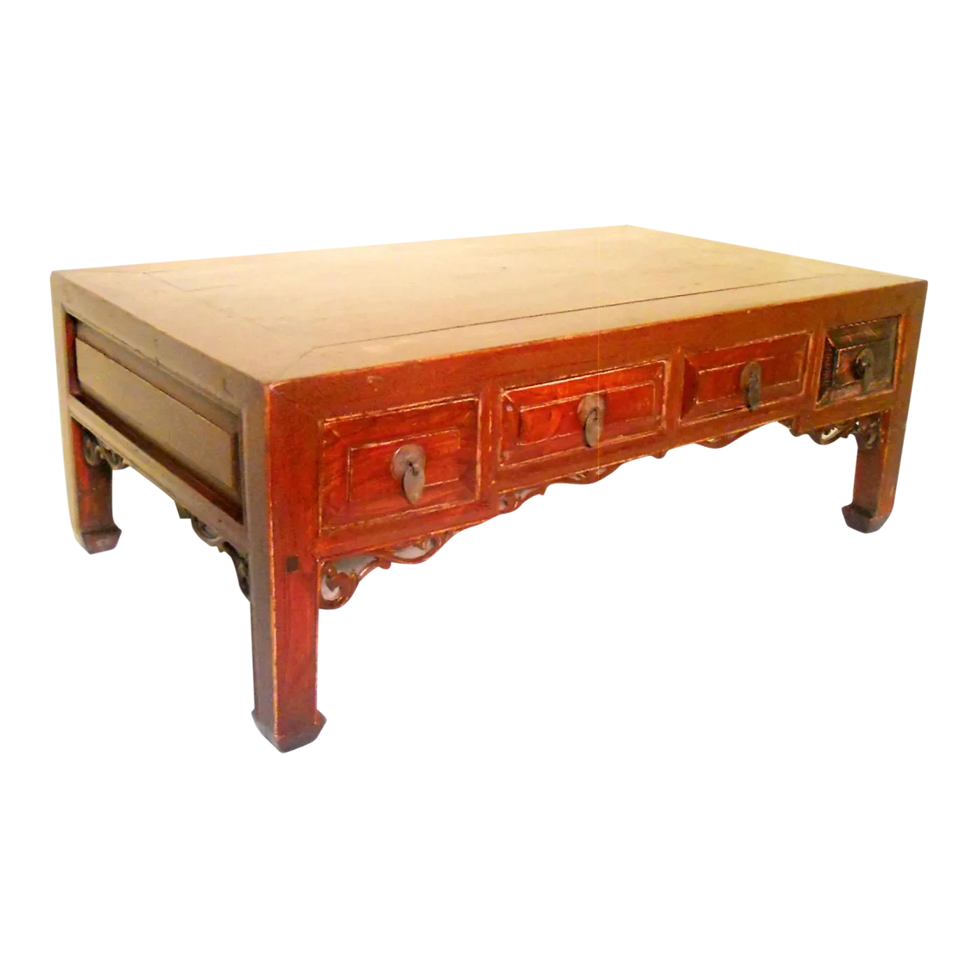 Antique Ming Coffee Table (3233), Zelkova Wood, Circa 1800-1849 | Chairish