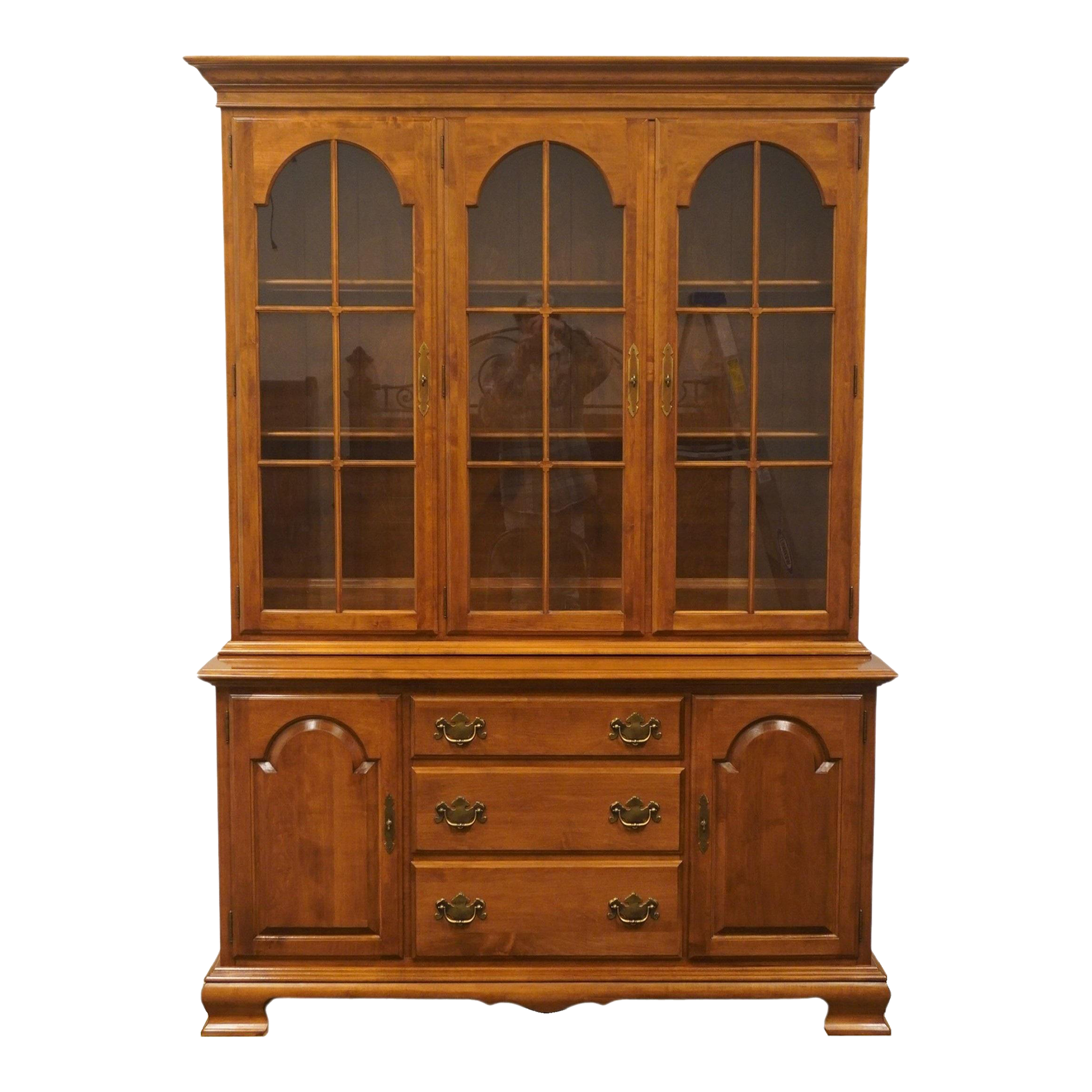 Vintage Ethan Allen China and Display Cabinets Chairish