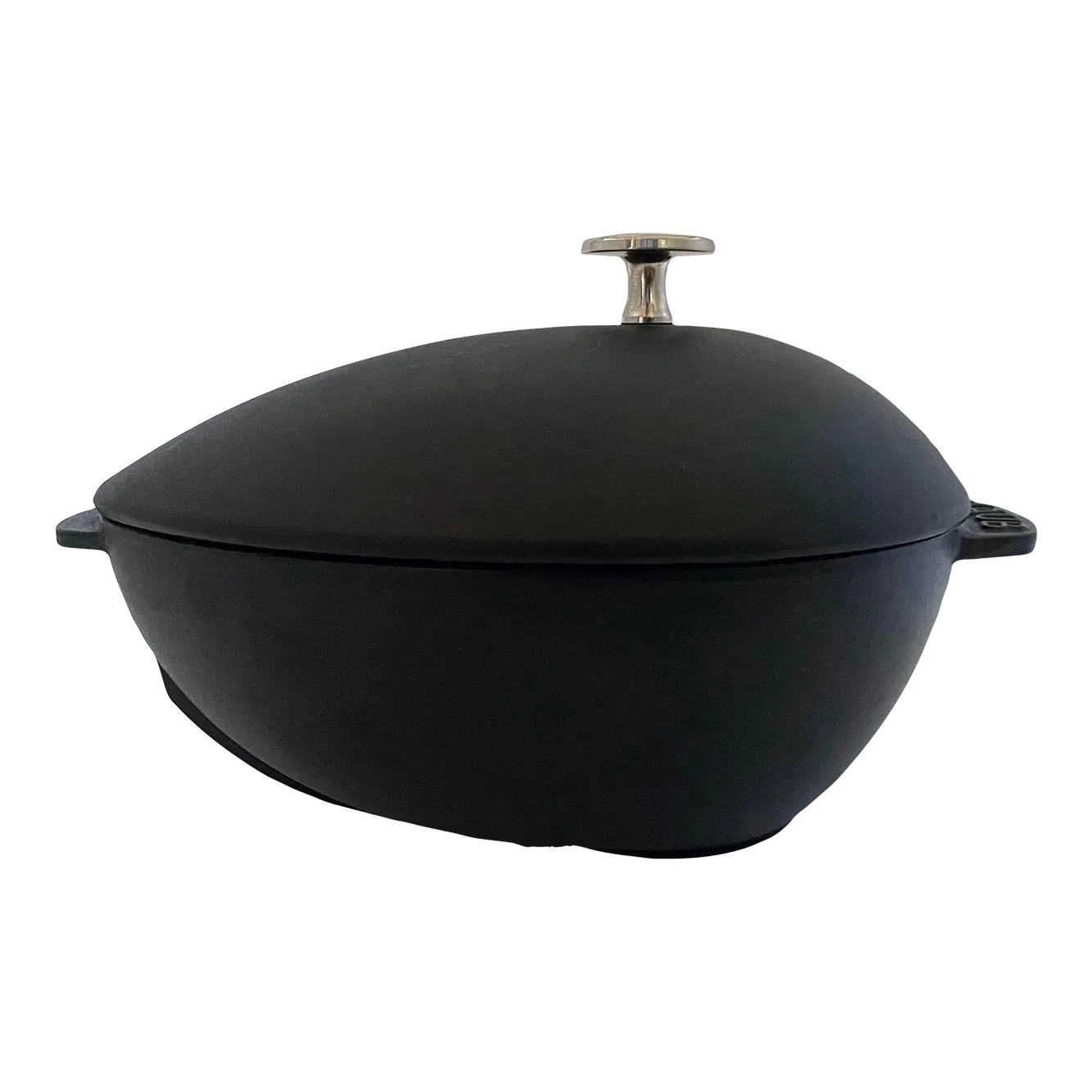 1990s Staub Cast Iron Mussel Pot With Lid and Removable Stainer | Chairish