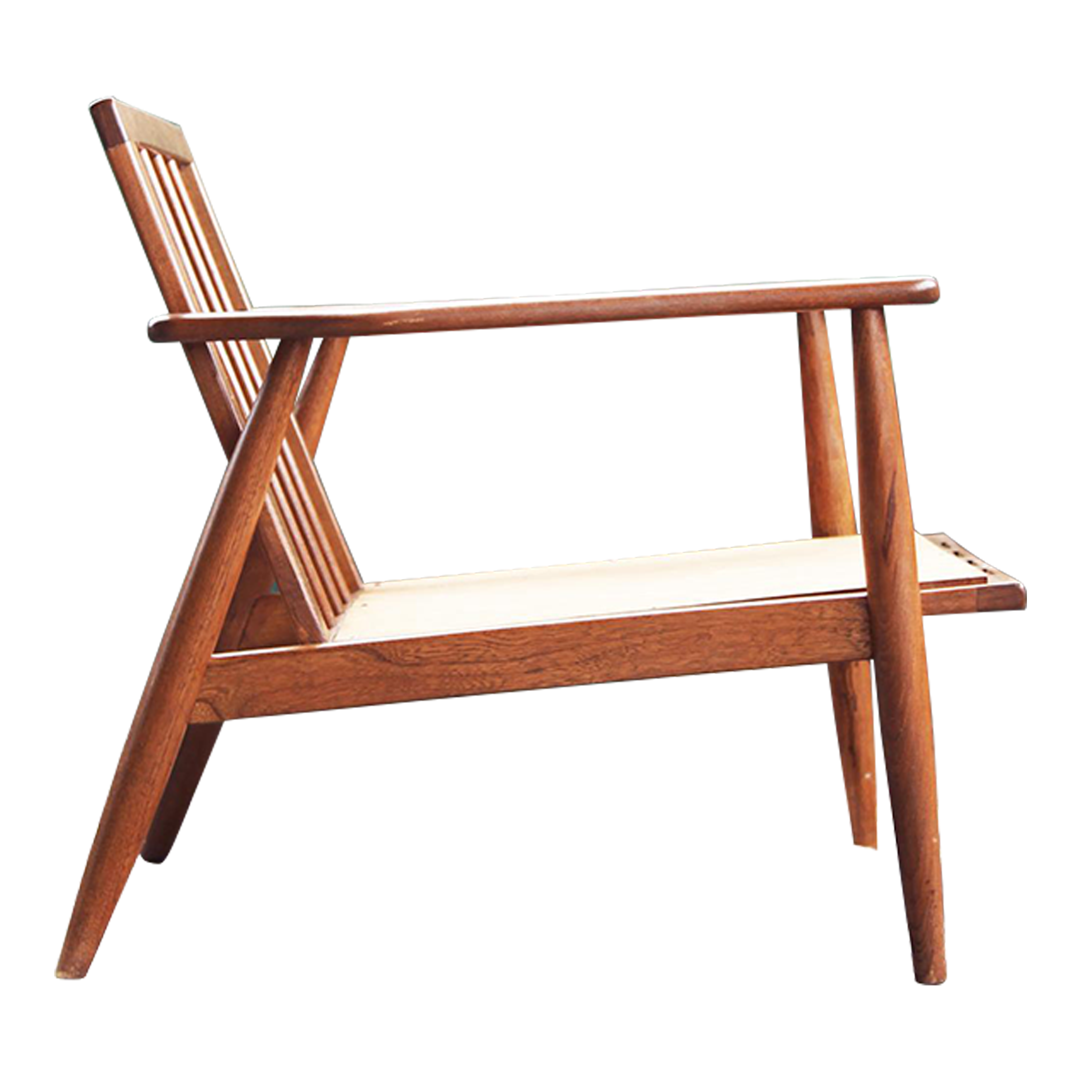 Mid 20th Century Sculptural Mid Century Danish Style Walnut Lounge ...